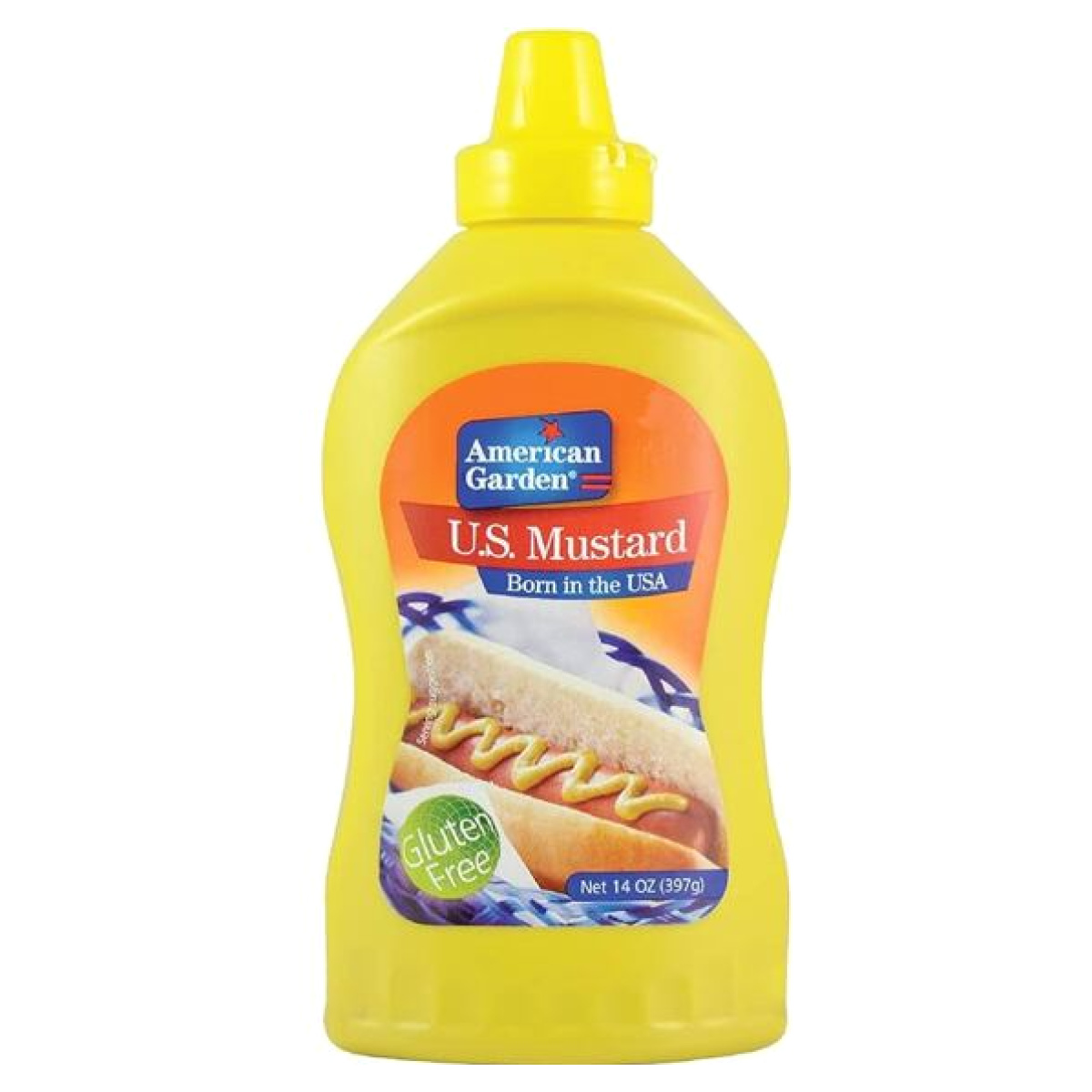 Hořčice Yellow Mustard Squeeze American Garden levně | Kupi.cz