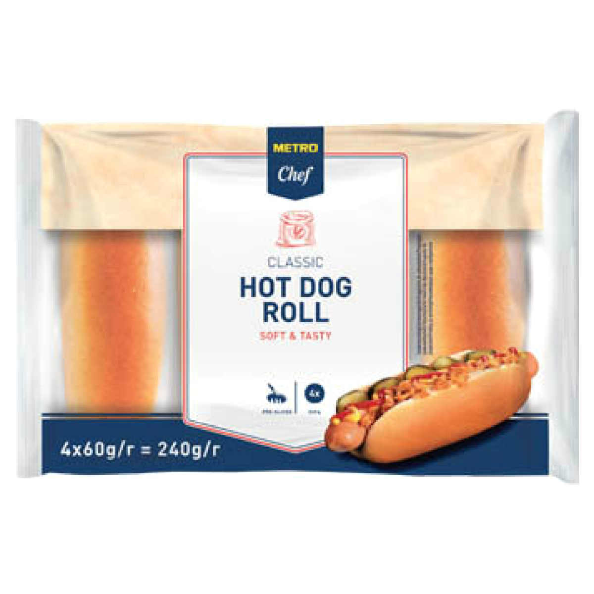 Housky Hot dog Metro Chef levně | Kupi.cz