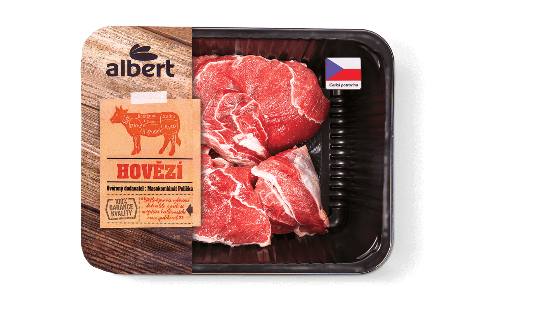 Hovězí přední bez kosti - kližka Albert v akci levně | Kupi.cz