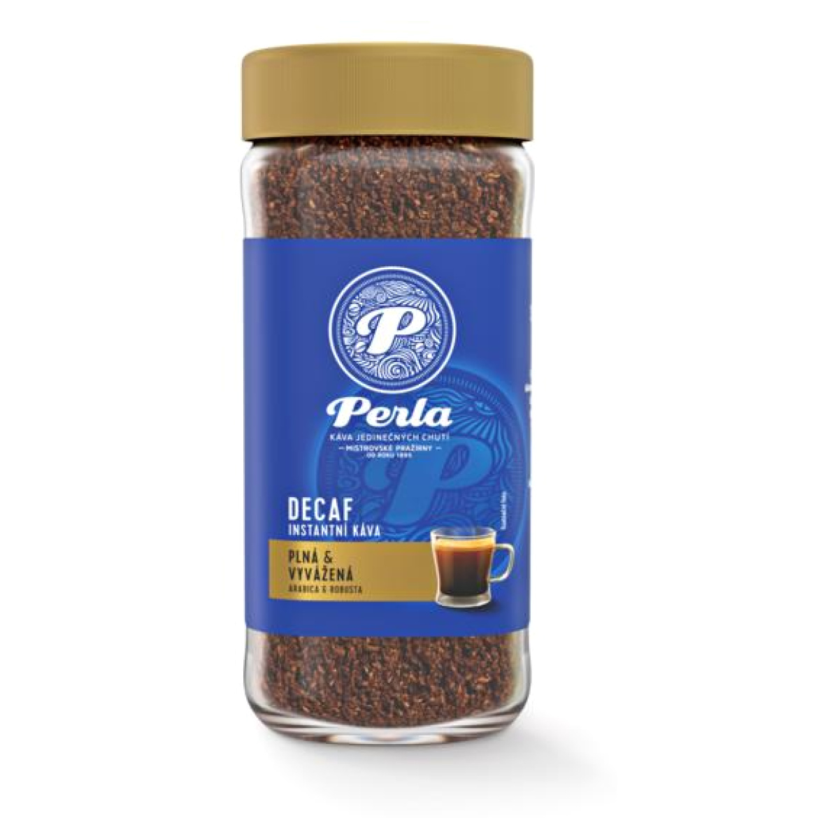 Instantní káva bez kofeinu Decaf AH Perla levně | Kupi.cz