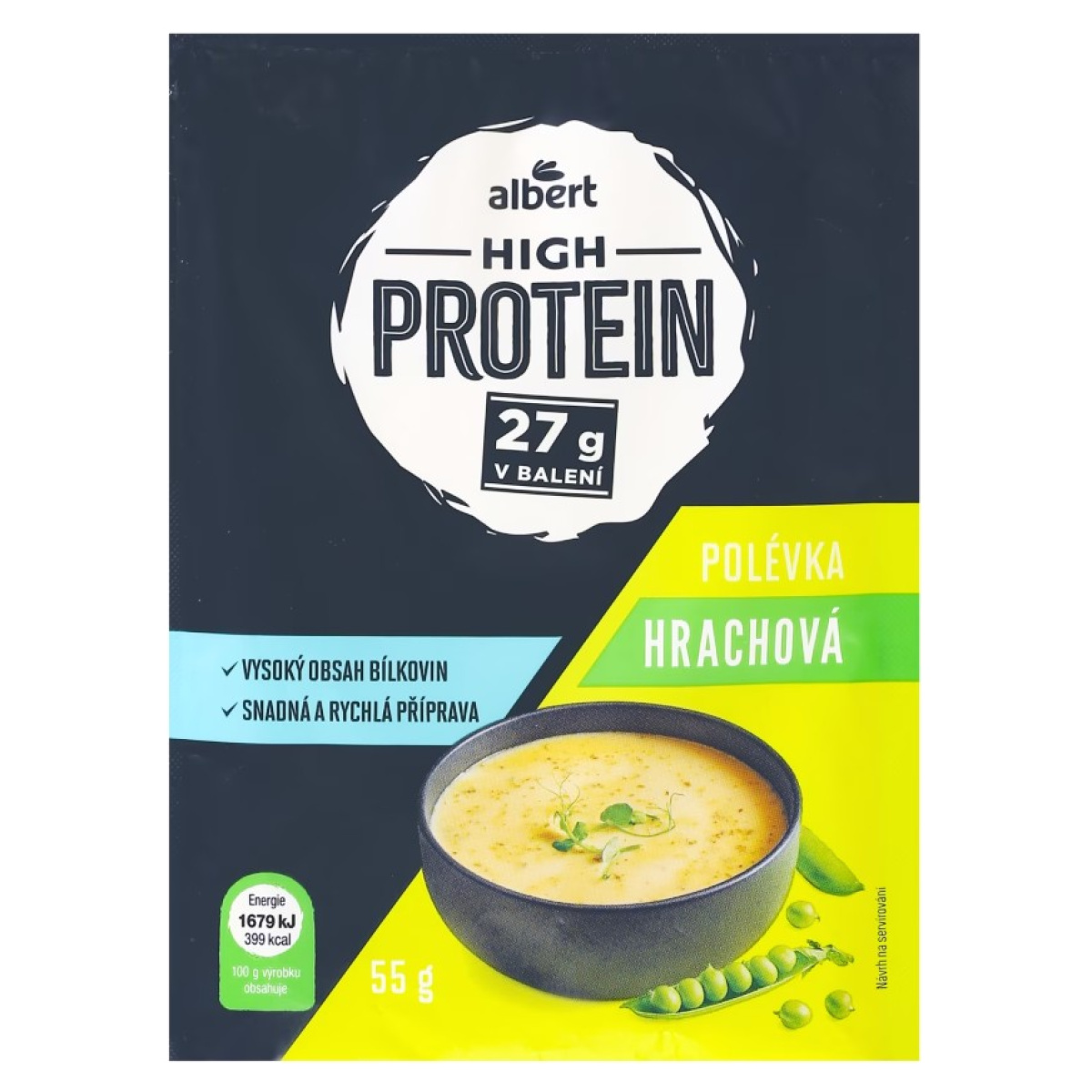 Instantní polévka proteinová Albert levně | Kupi.cz