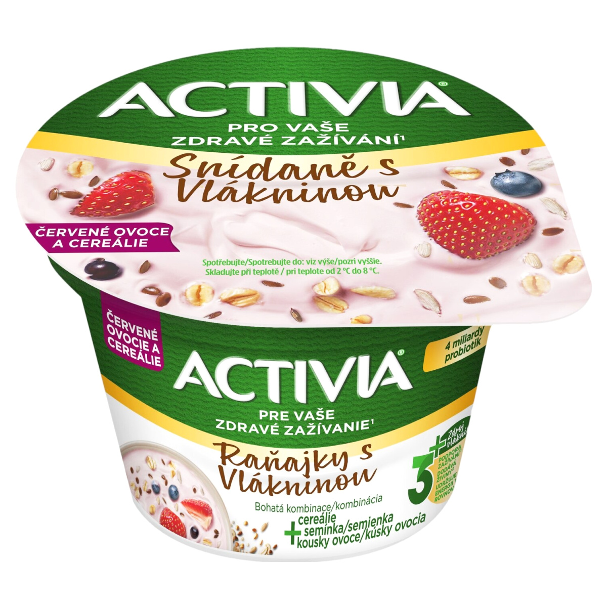 Jogurt Activia snídaně s vlákninou Danone levně | Kupi.cz