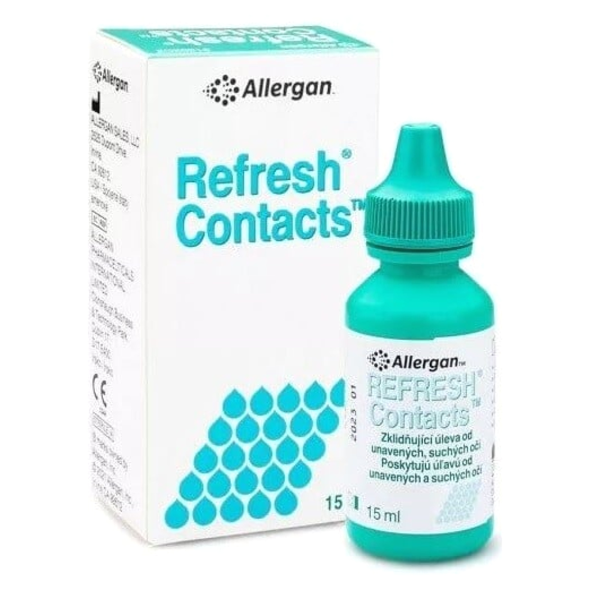 Kapky oční Refresh Contacts, Allergan levně | Kupi.cz