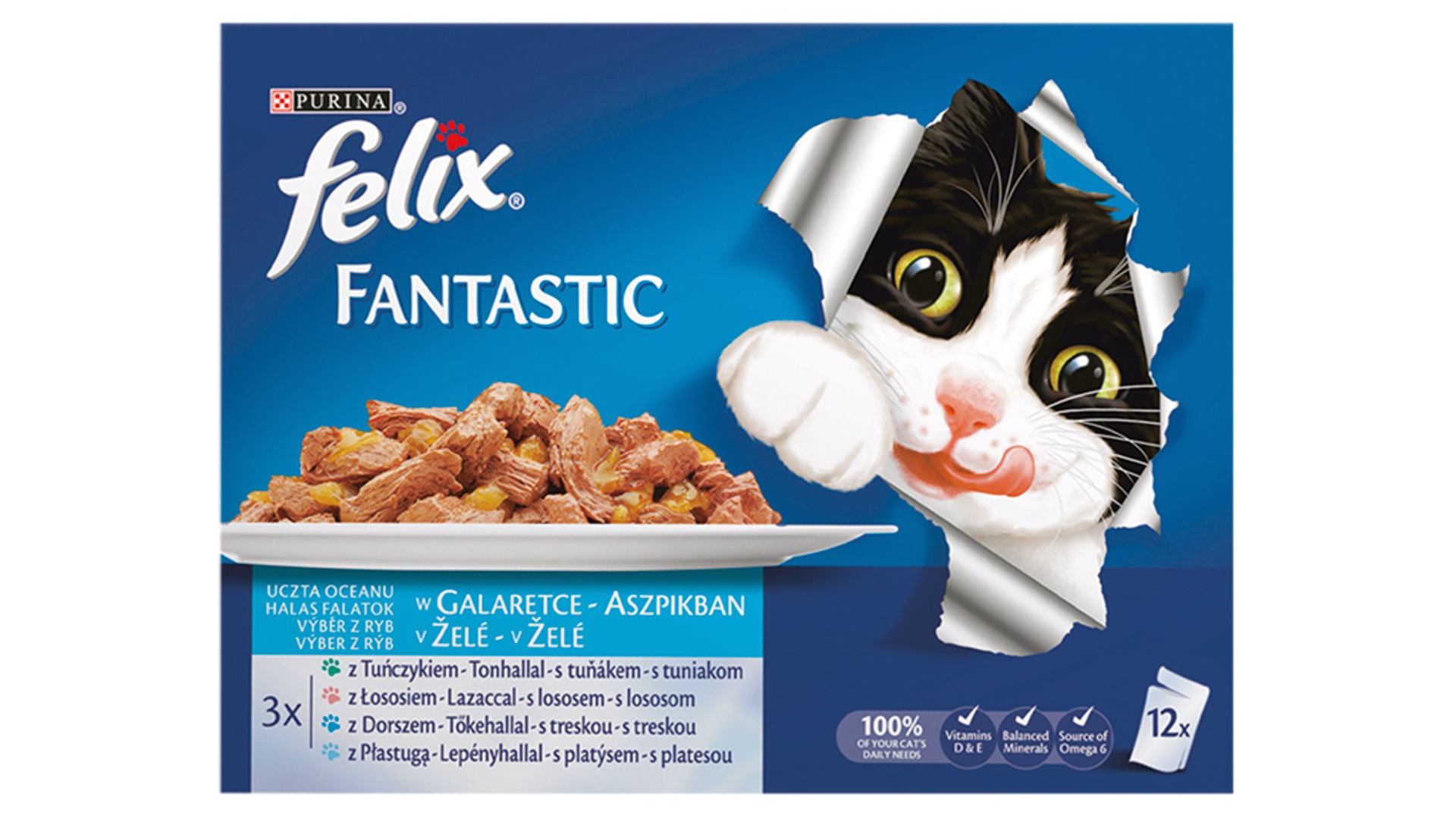 Kapsičky pro kočky Fantastic Felix Purina v akci levně | Kupi.cz