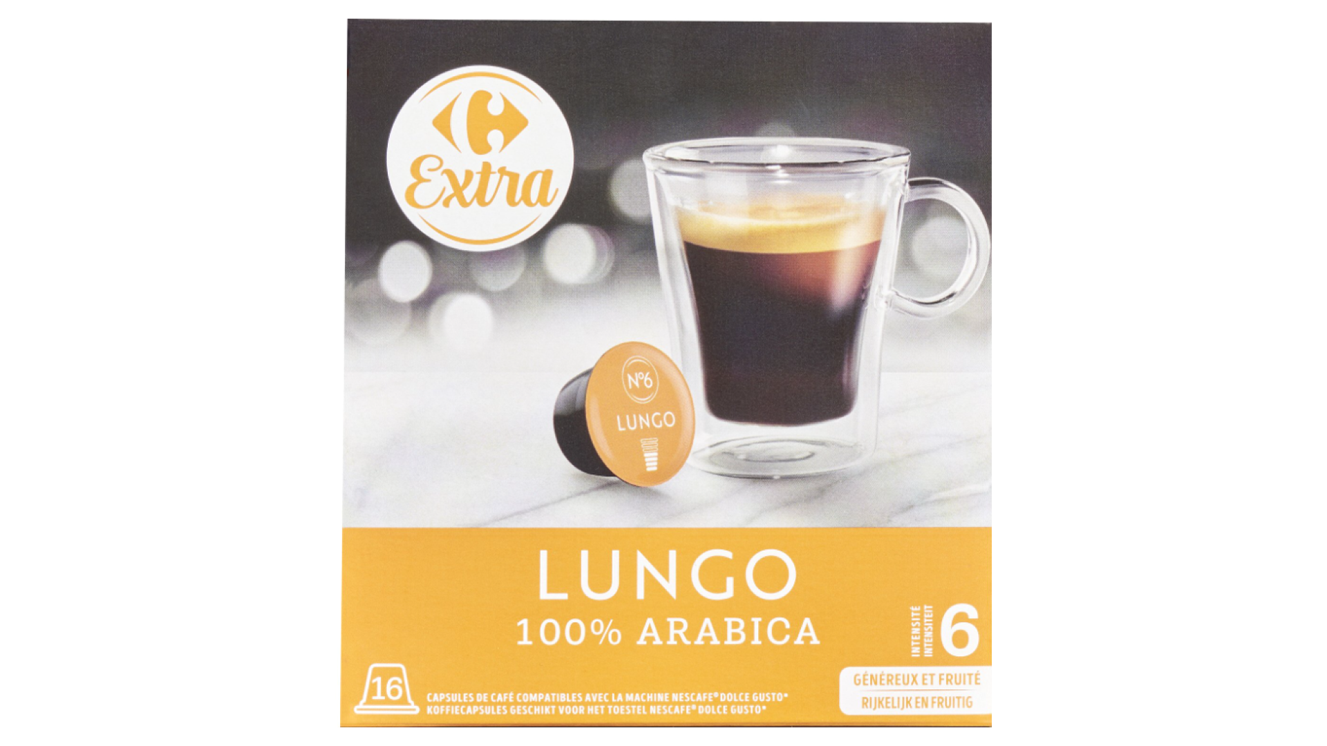 Kapsle Dolce Gusto Extra Carrefour levně | Kupi.cz