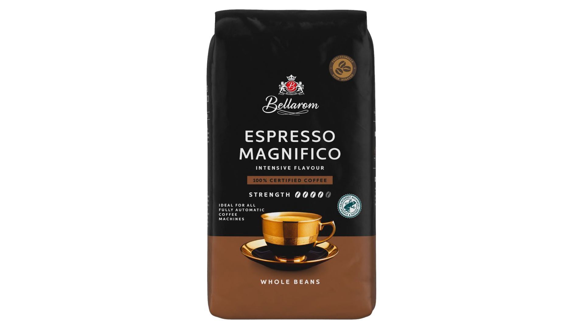 Zrnková káva espresso Magnifico Bellarom levně | Kupi.cz