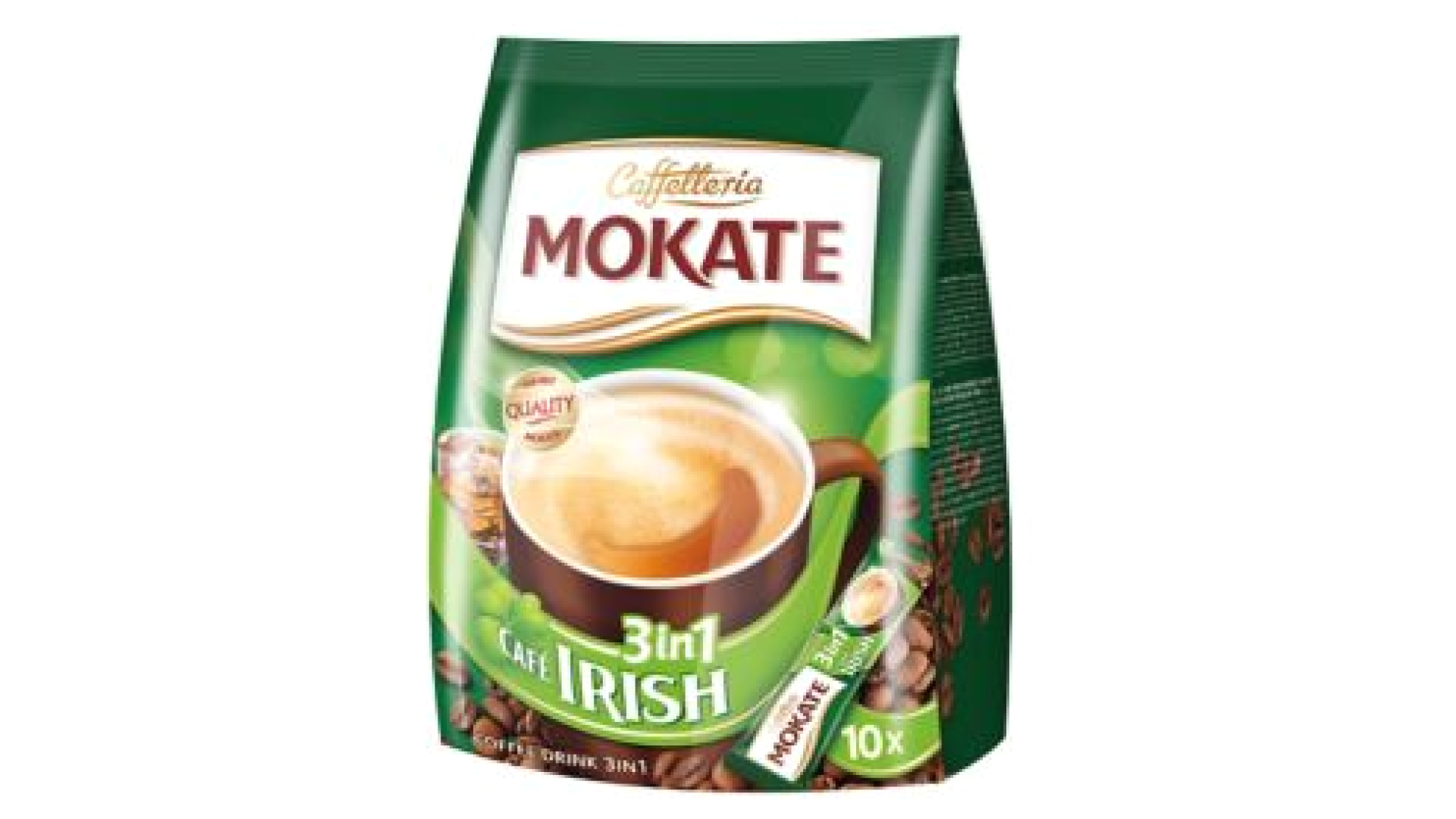 Instantní káva porcovaná Irish 3v1 Mokate v akci levně | Kupi.cz