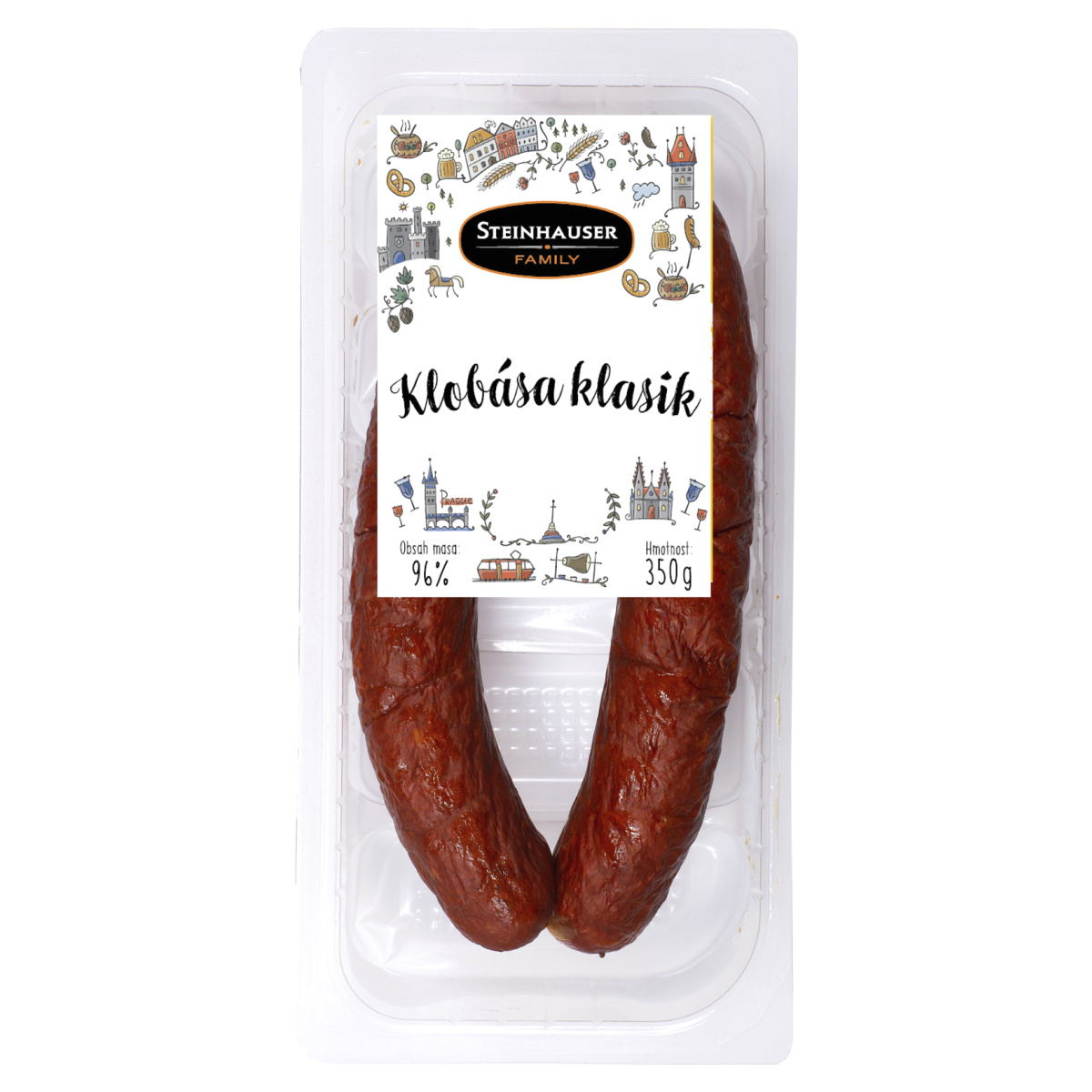 Klobása klasik Steinhauser levně | Kupi.cz