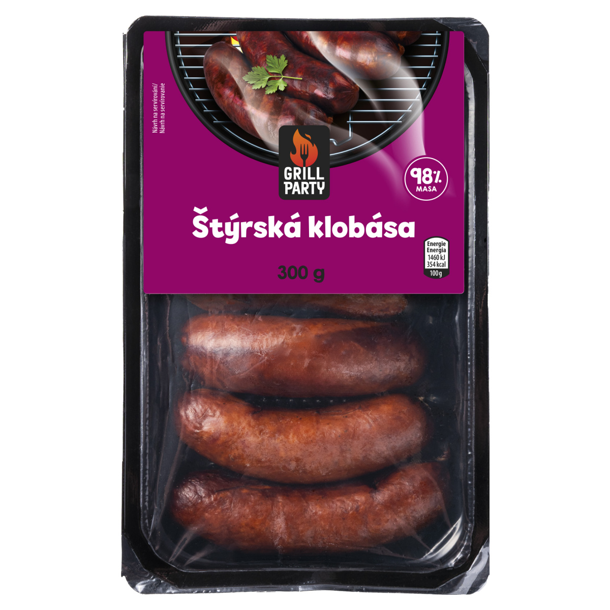 Klobása Štýrská Grill Party v akci levně | Kupi.cz