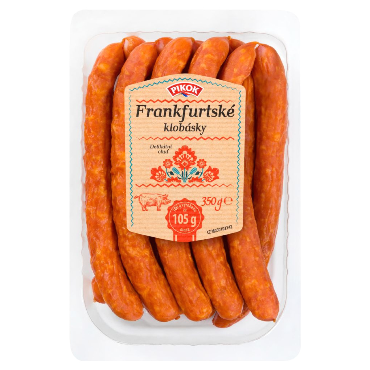 Klobásky frankfurtské Pikok levně | Kupi.cz