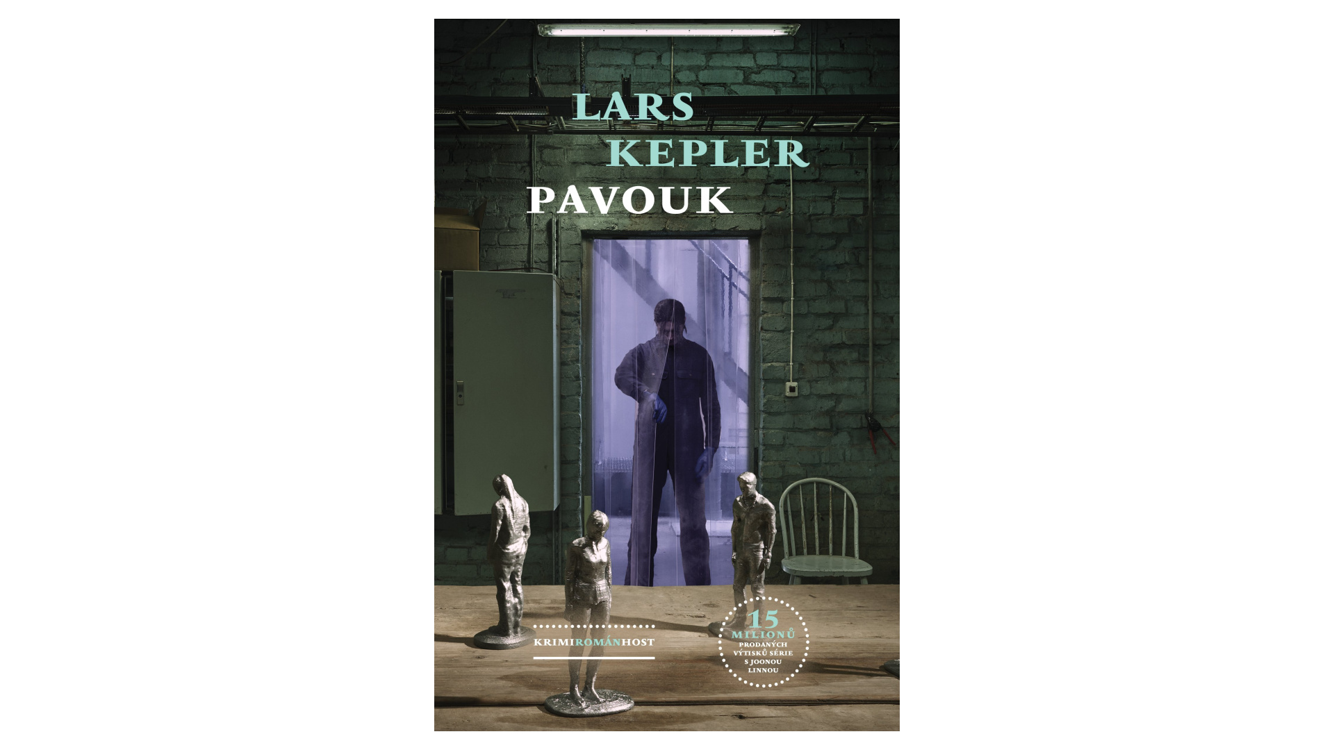 Kniha Pavouk Lars Kepler, Vydavatelství Host levně | Kupi.cz