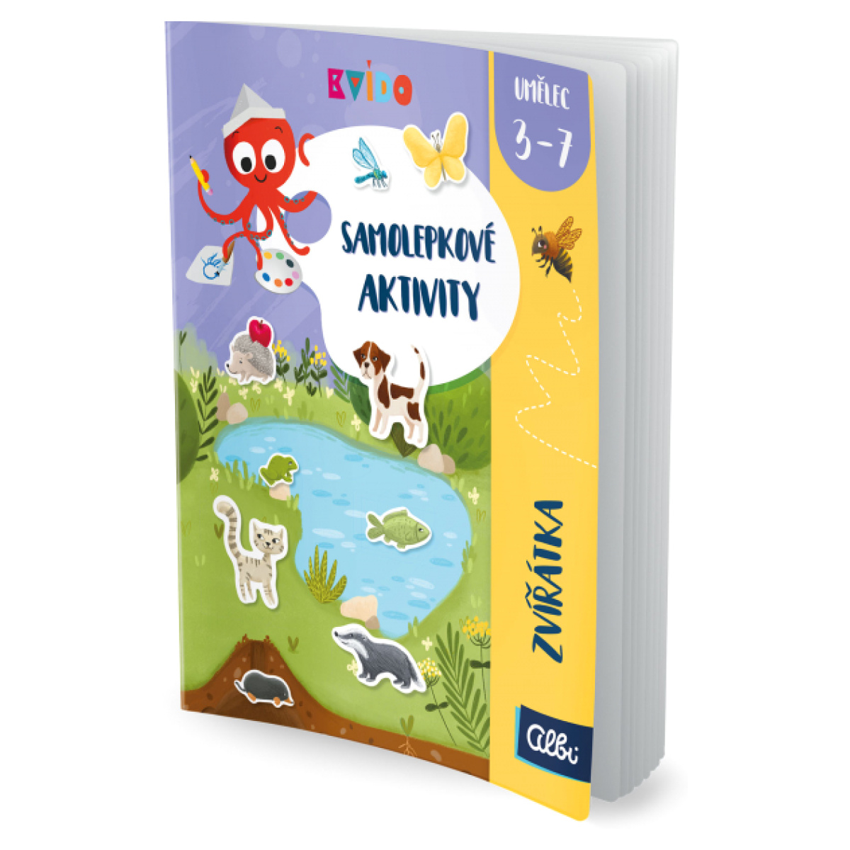 Kniha Samolepkové aktivity - zvířátka Albi levně | Kupi.cz