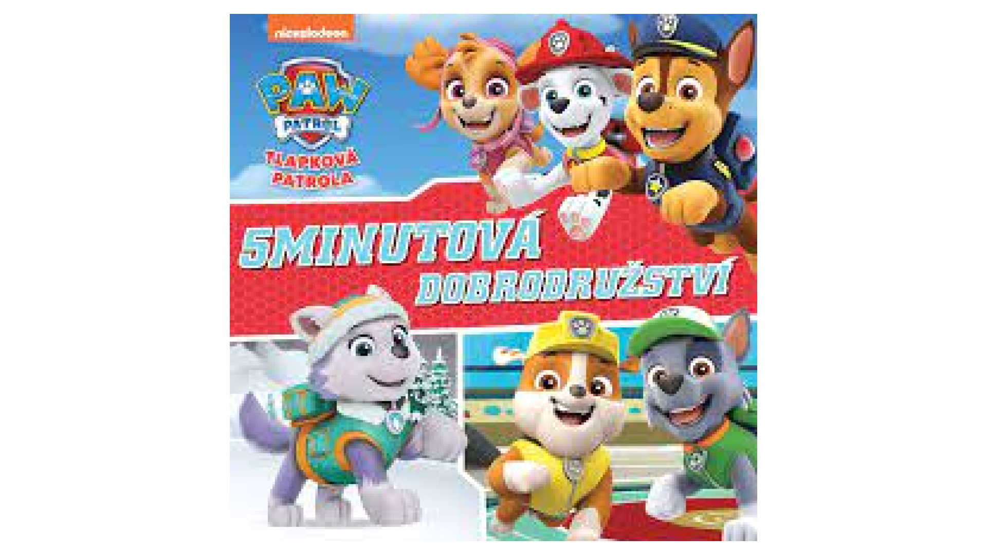 Kniha Tlapková patrola - 5minutová dobrodružství levně | Kupi.cz