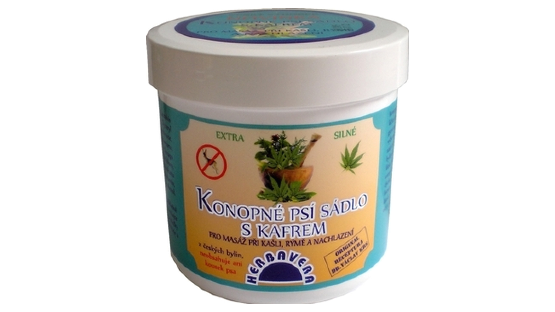 Mast psí sádlo konopné s kafrem Herbavera levně | Kupi.cz