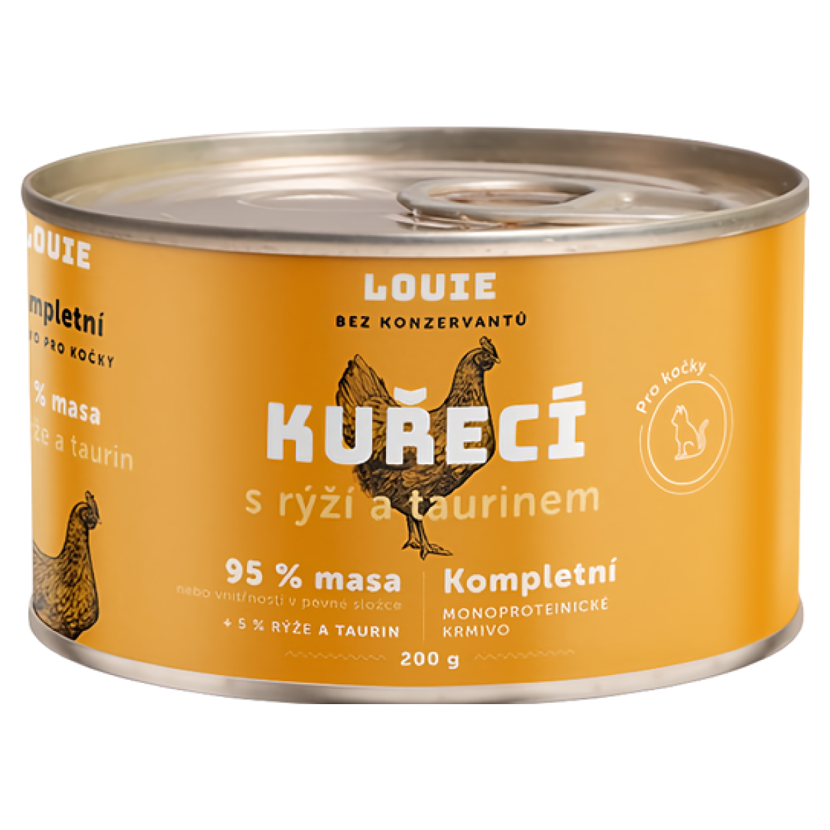 Konzerva pro kočky Louie levně | Kupi.cz