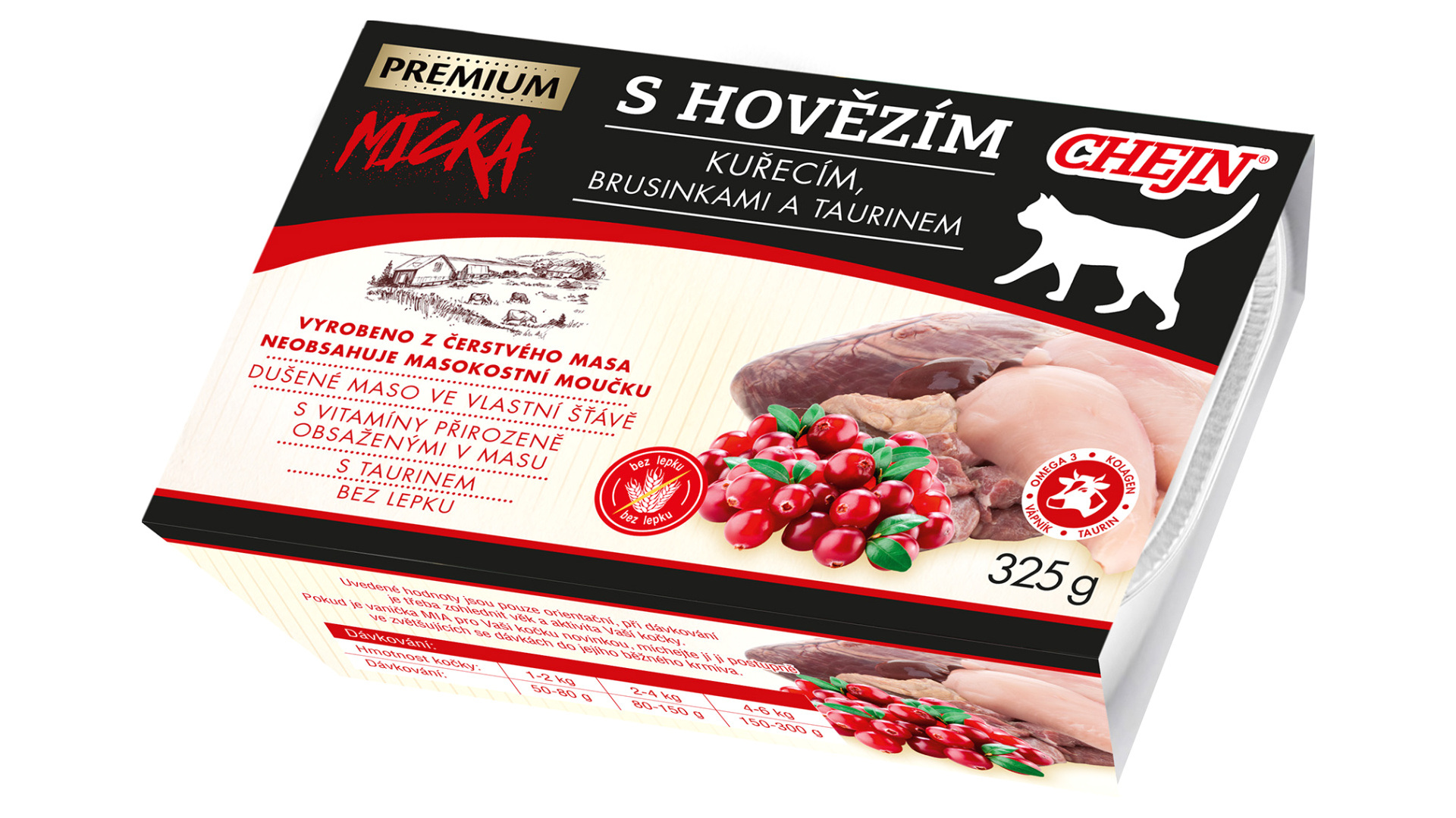 Konzerva pro kočky Micka Chejn levně | Kupi.cz
