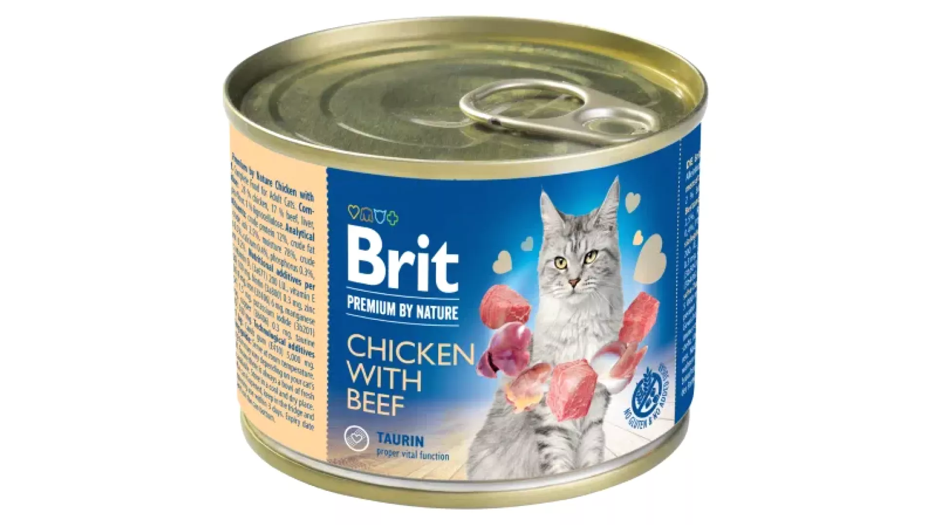 Konzerva pro kočky Premium Brit levně | Kupi.cz