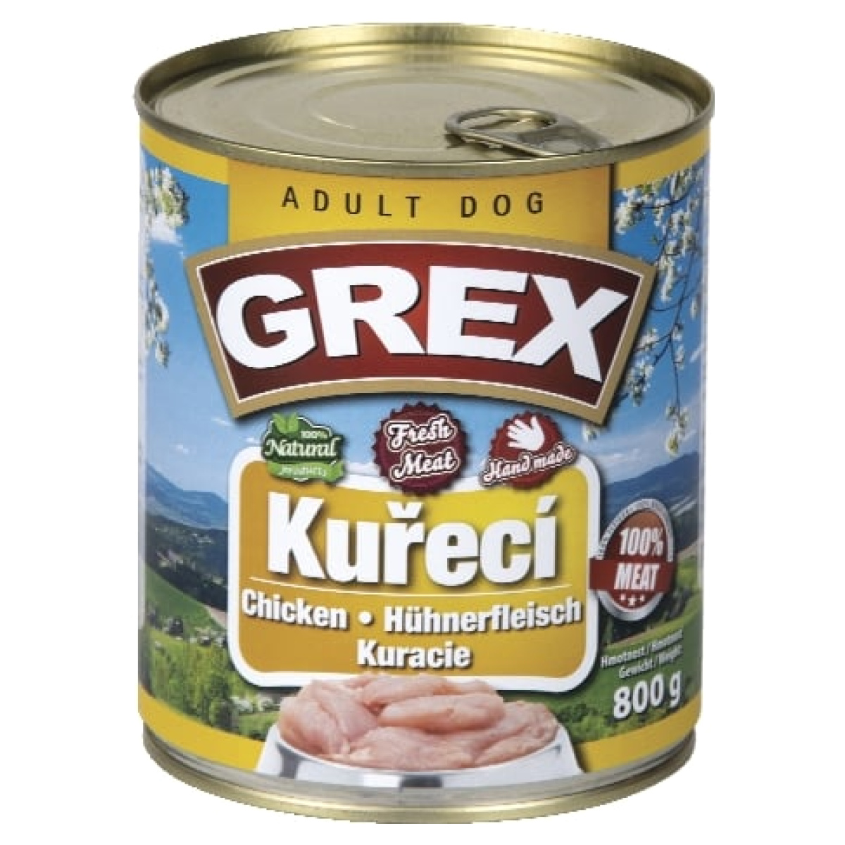 Konzerva pro psy Grex Grand v akci levně | Kupi.cz