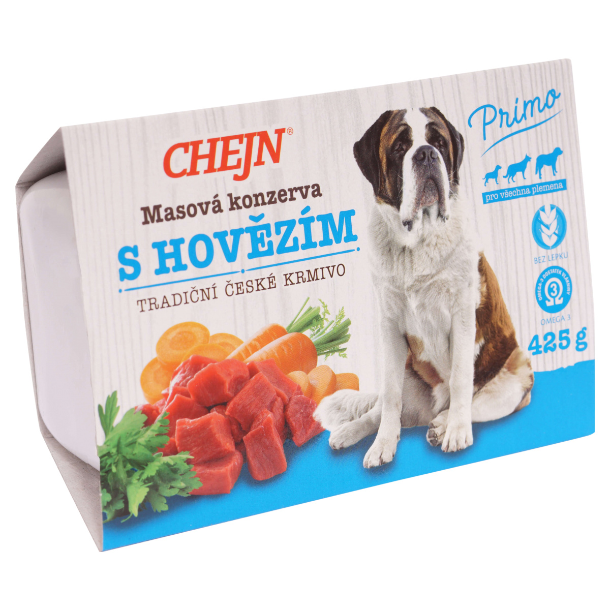 Konzerva pro psy Primo Chejn levně | Kupi.cz