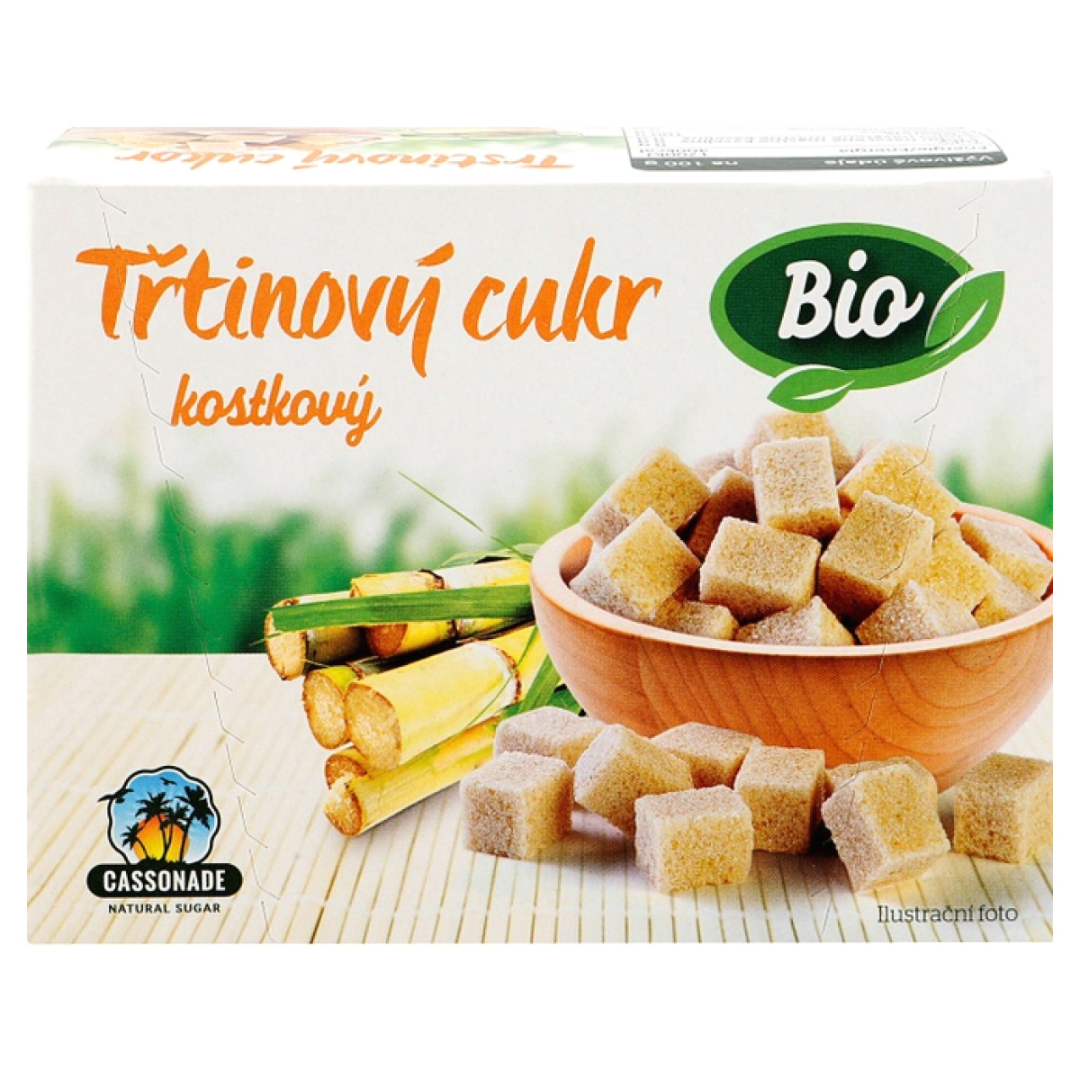Kostkový třtinový cukr bio Cassonade levně | Kupi.cz