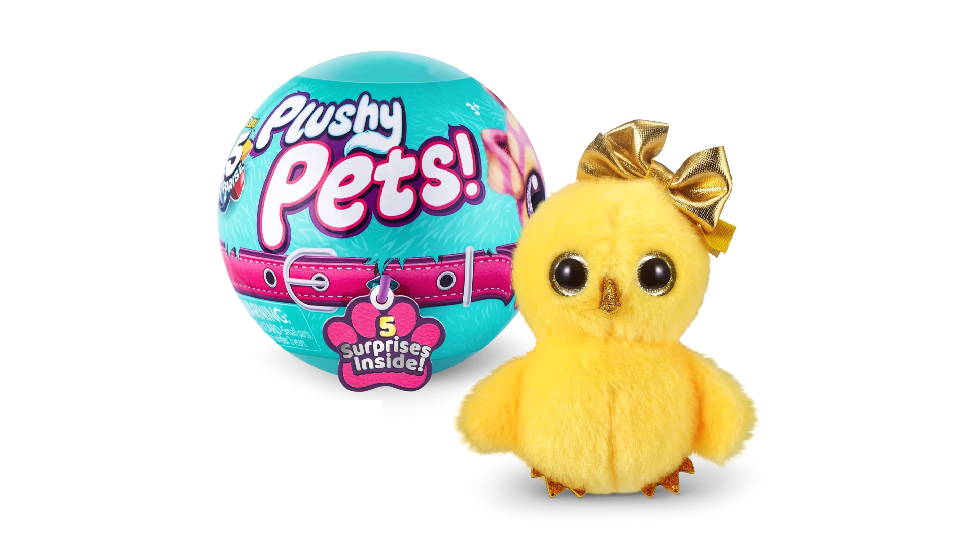 Koule s překvapením Plushy Pets! 5 Surprise Zuru levně | Kupi.cz