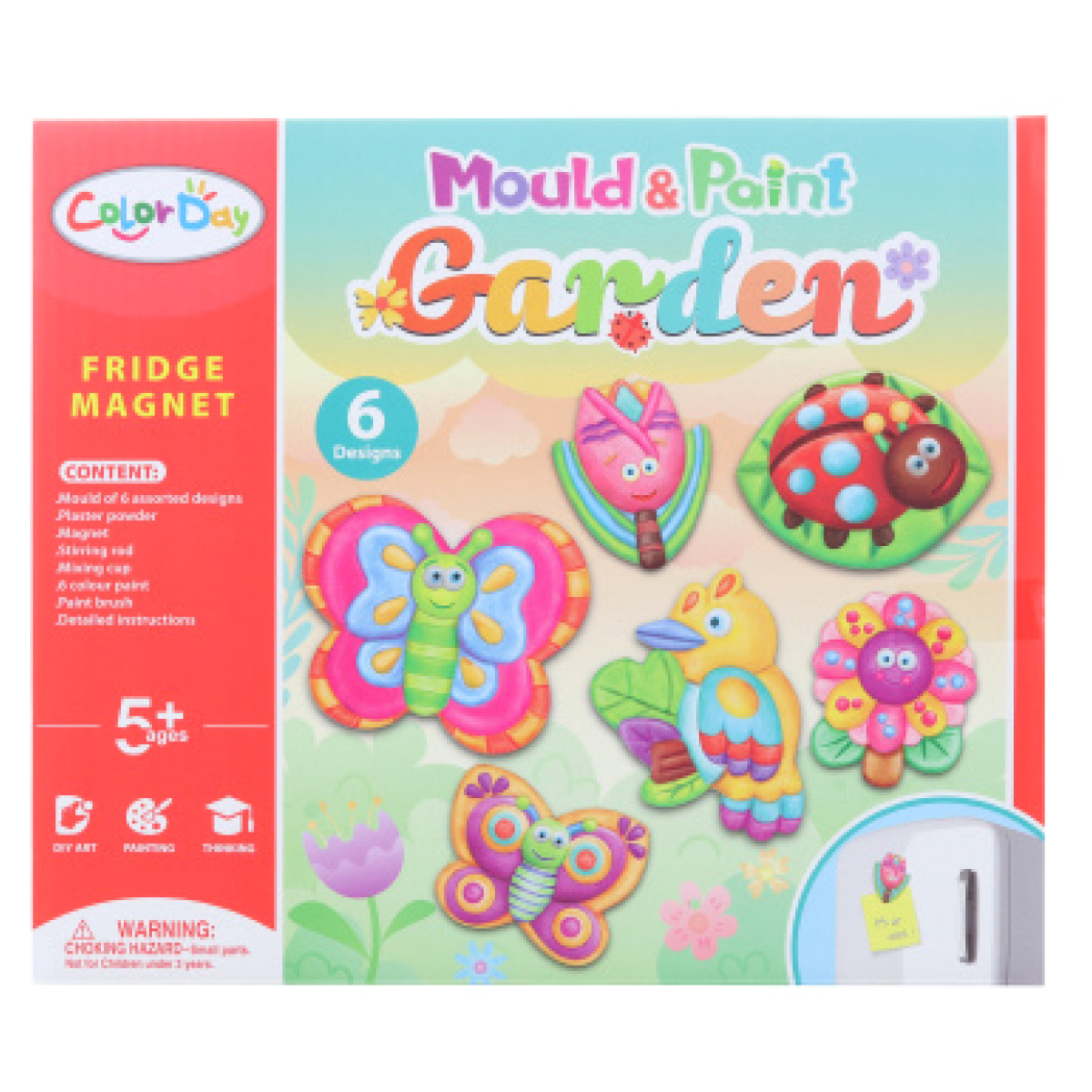 Kreativní sada Výroba magnetů ze sádry Color Day levně | Kupi.cz