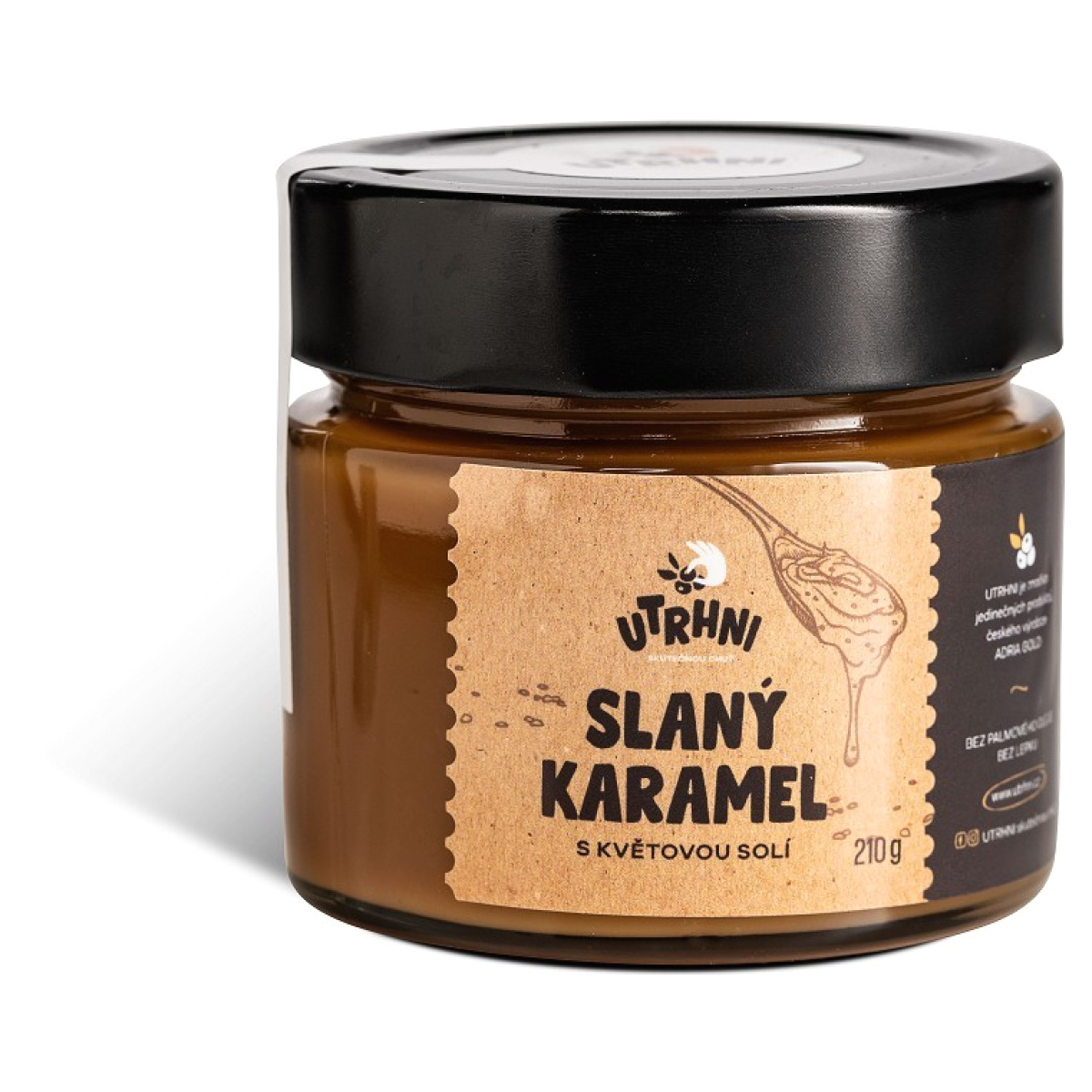 Krém slaný karamel Utrhni Adria Gold levně | Kupi.cz