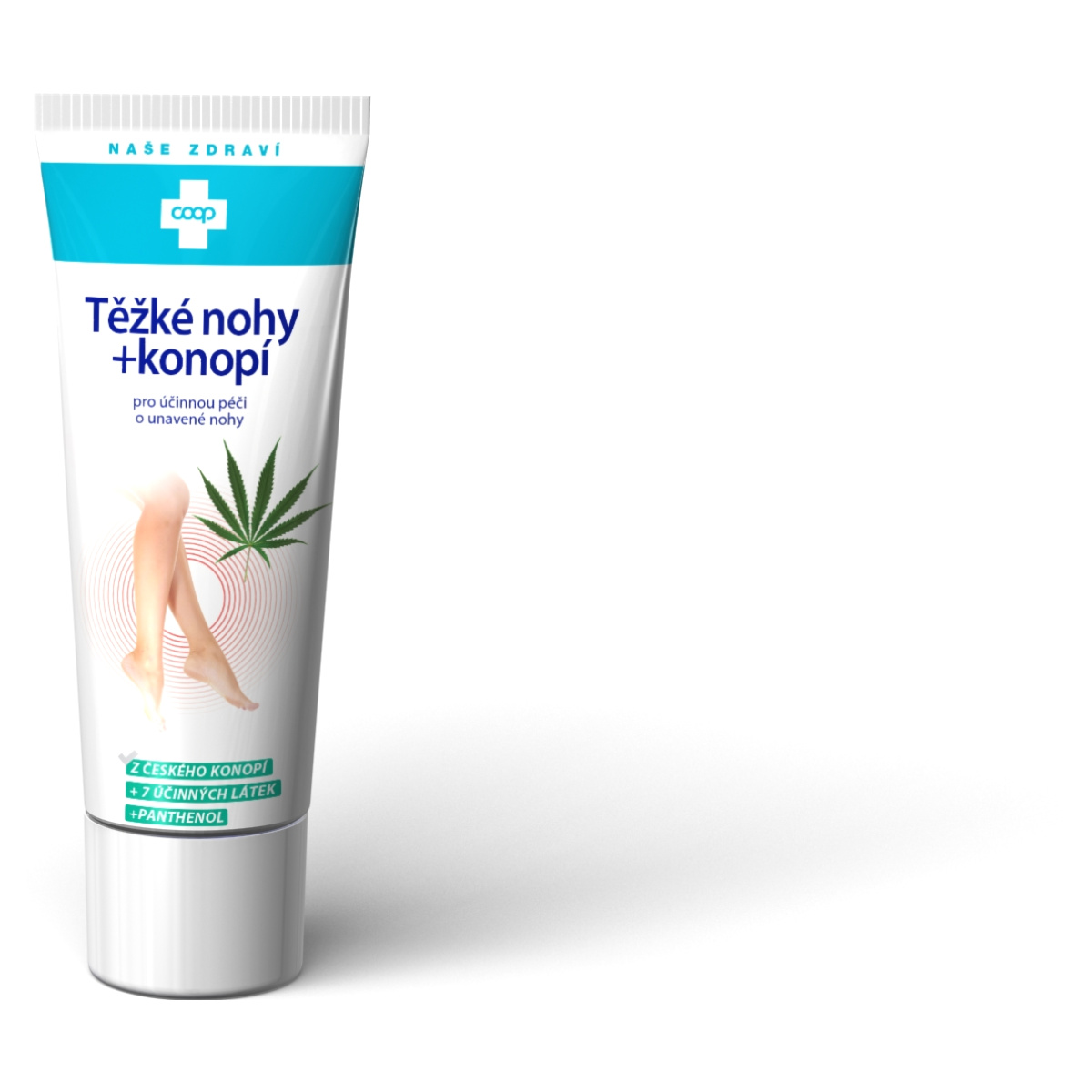 Gel Těžké nohy + konopí Coop levně | Kupi.cz