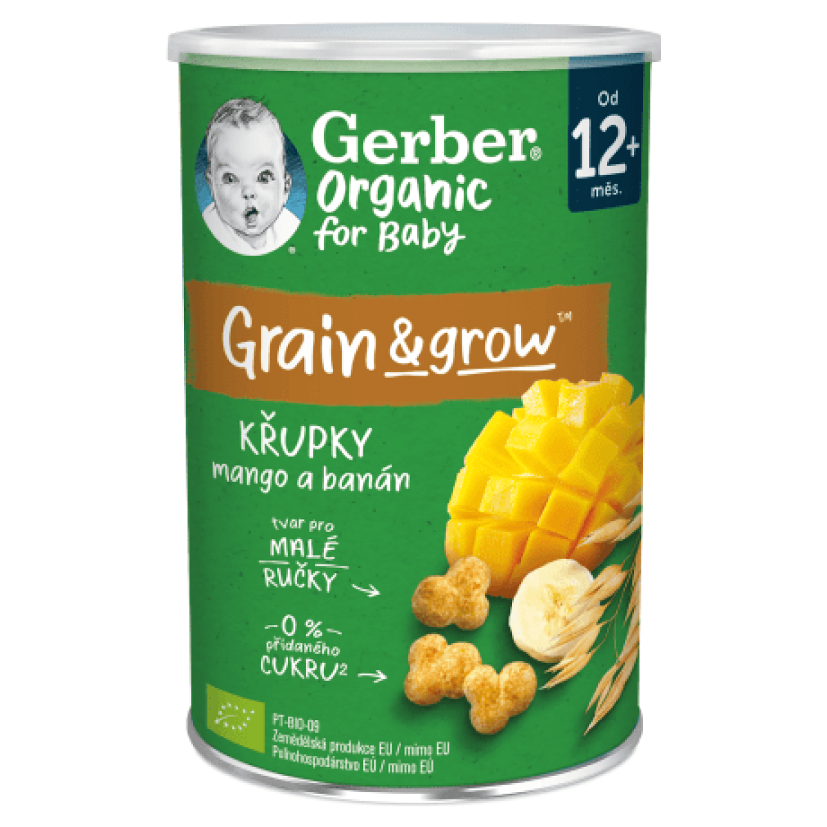 Křupky dětské bio Grain & Grow Gerber Organic for Baby v akci levně ...
