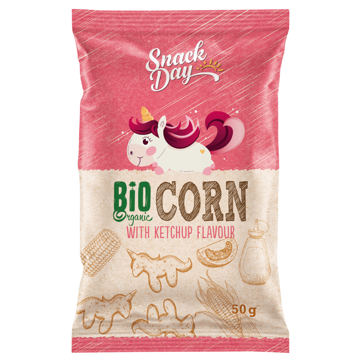 Křupky kukuřičné bio Snack Day levně | Kupi.cz