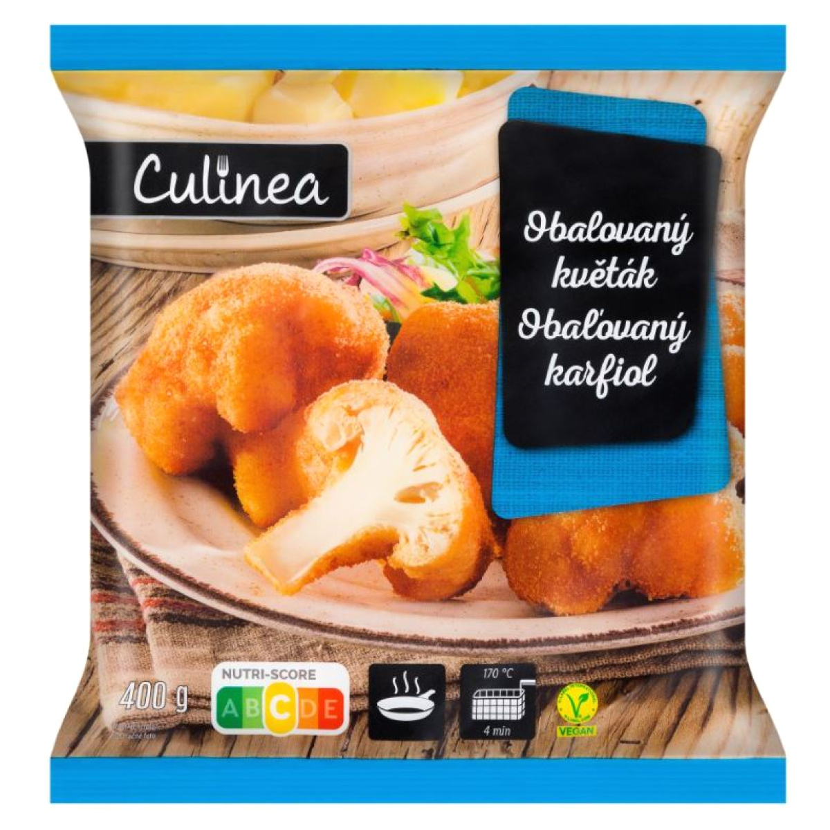 Květák obalovaný mražený Culinea levně | Kupi.cz
