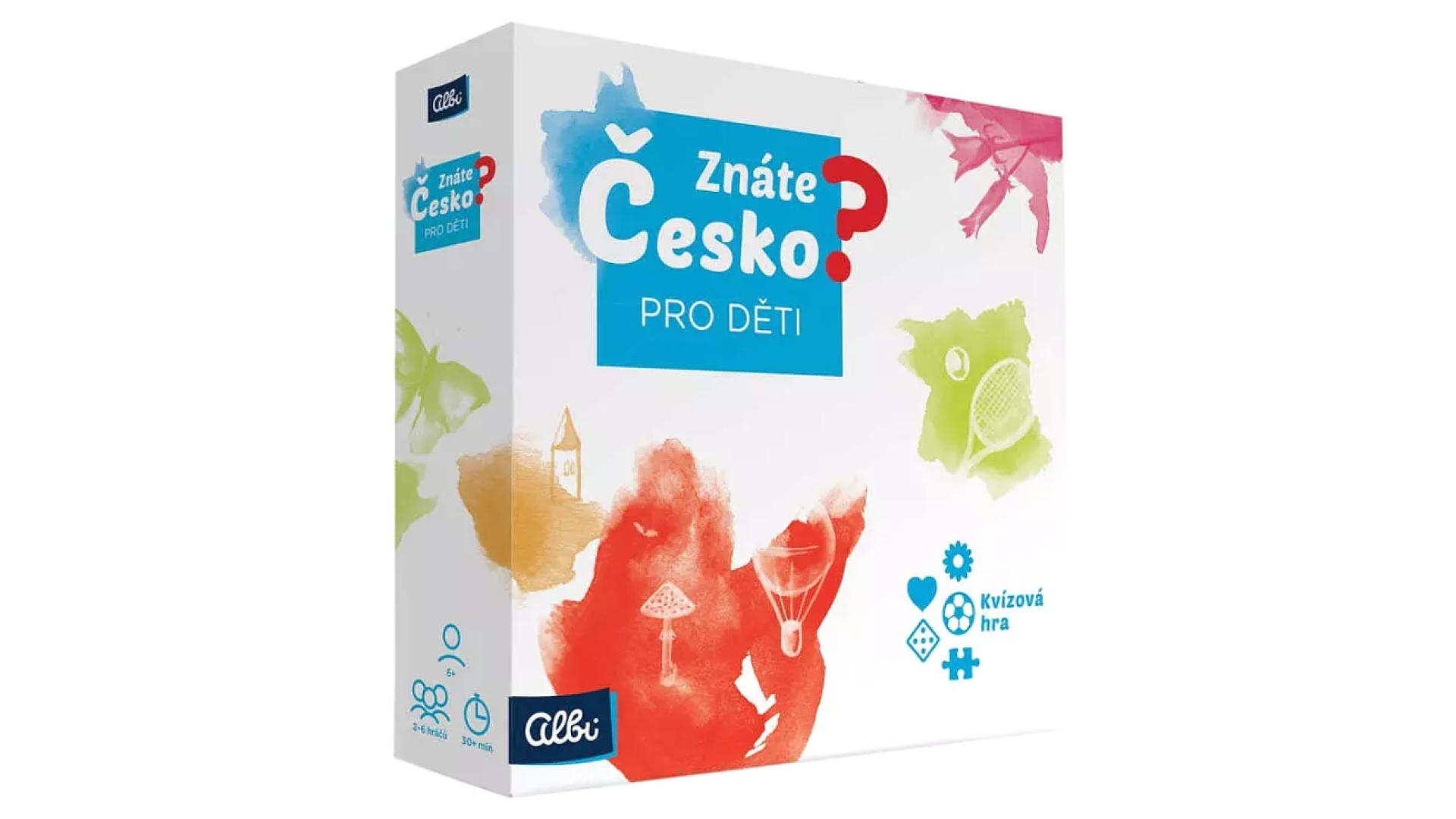 Kvízová hra pro děti Znáte Česko? Albi levně | Kupi.cz
