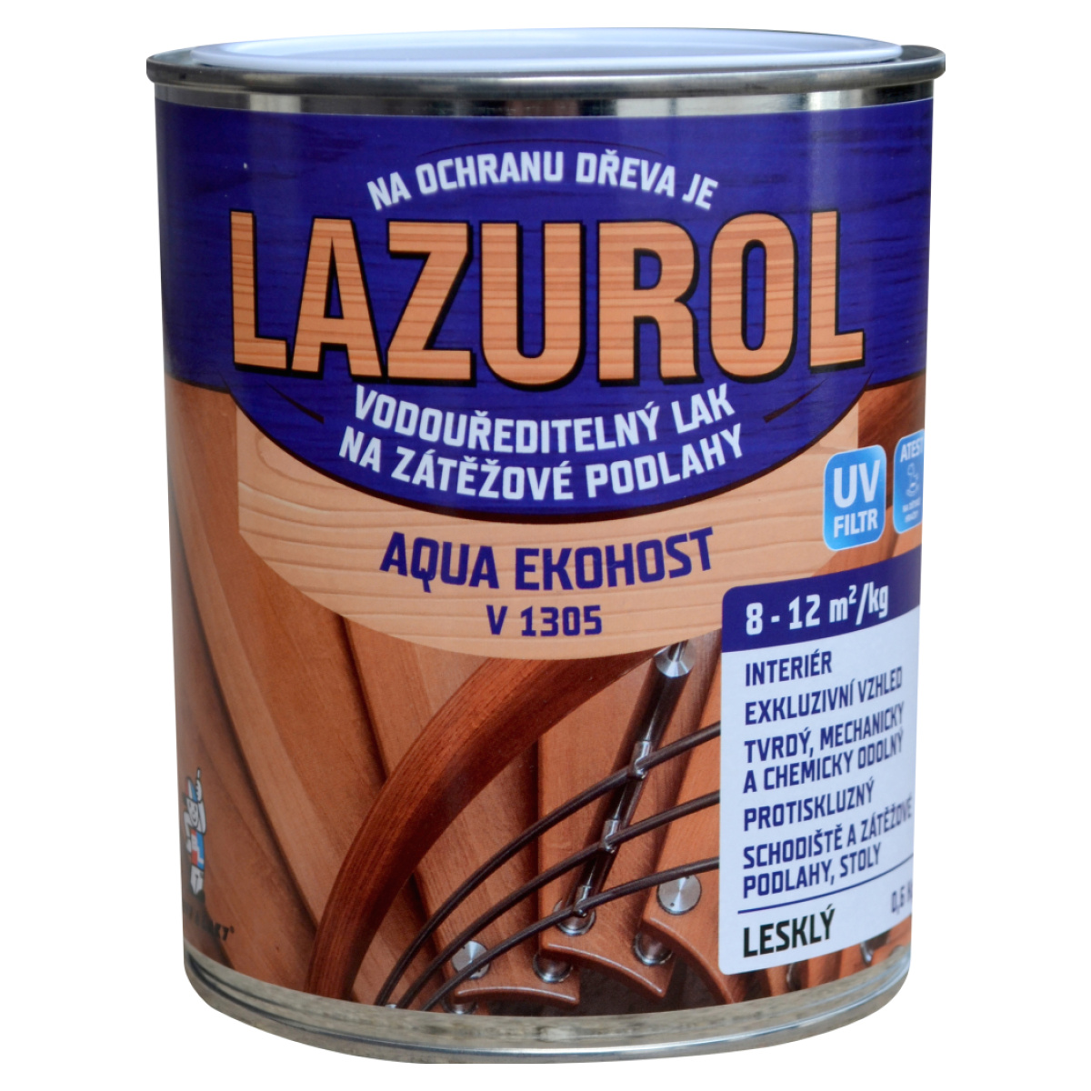 Lak na podlahu Aqua Ekohost lesk Lazurol levně | Kupi.cz