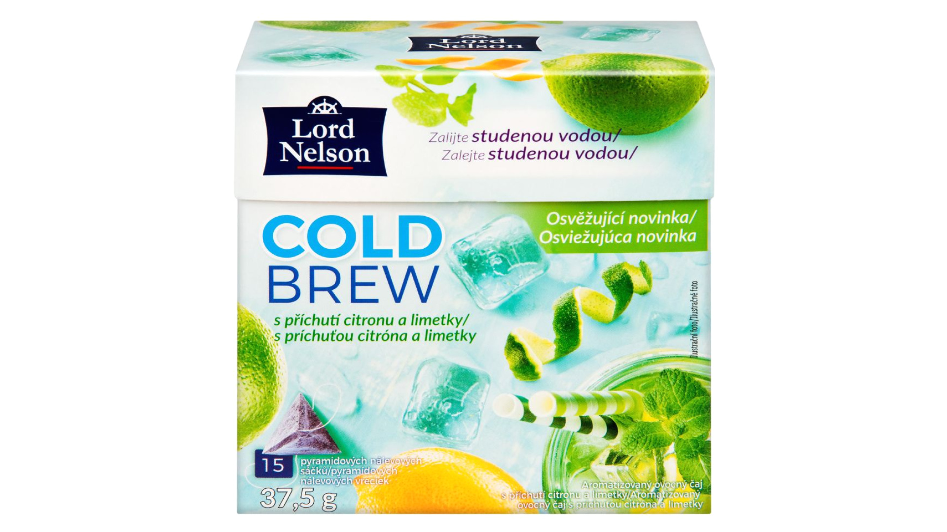 Ledový čaj Cold Brew Lord Nelson - pyramidový levně | Kupi.cz