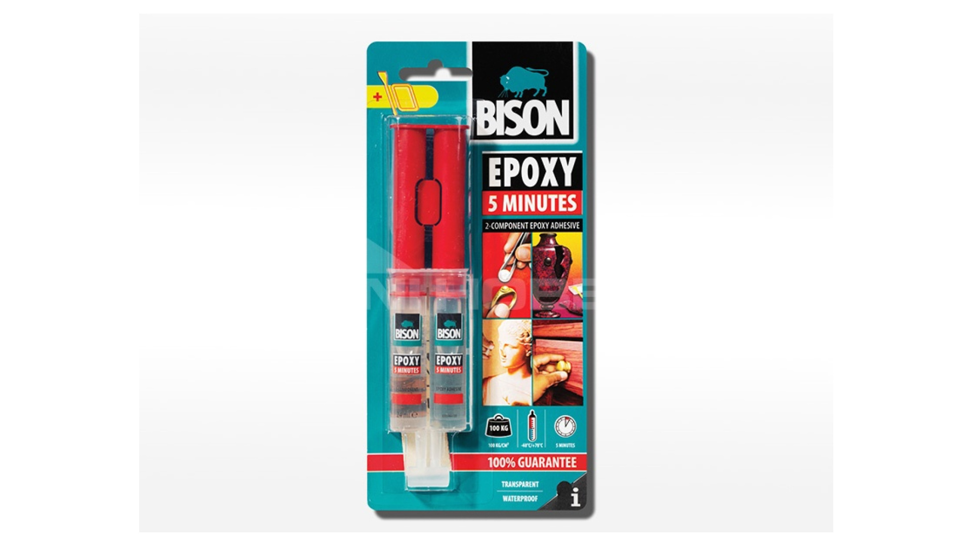 Lepidlo epoxidové Bison Epoxy 5 MIN levně | Kupi.cz