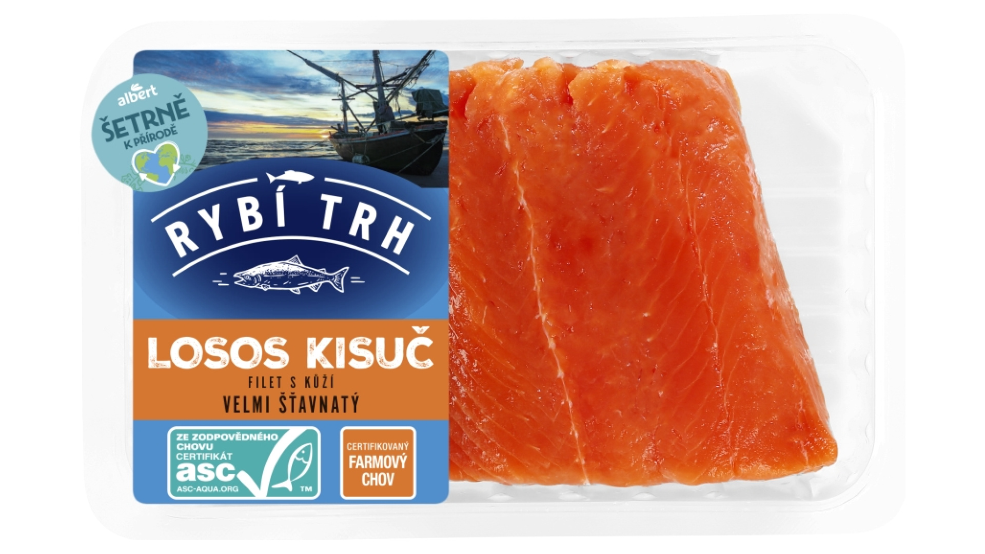 Losos Kisuč filet Albert v akci levně | Kupi.cz