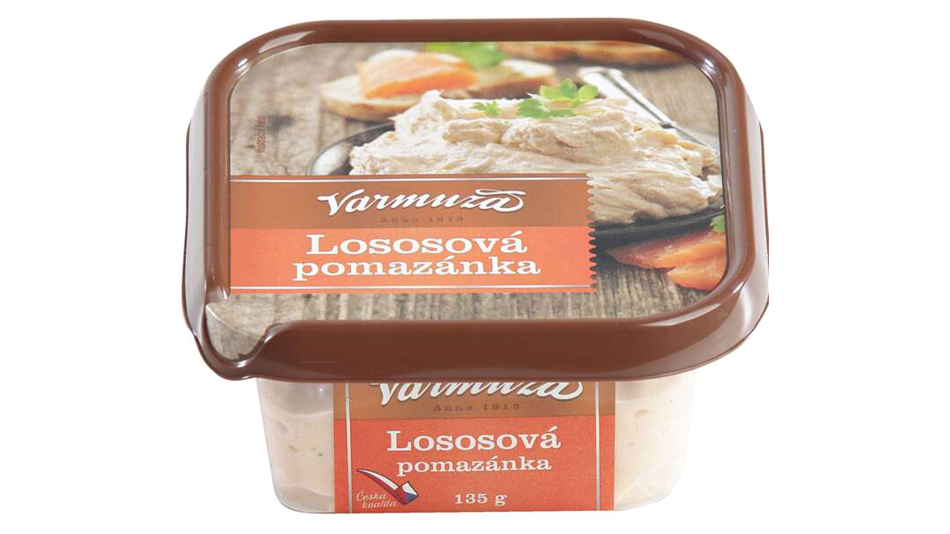 Lososová pomazánka Varmuža levně | Kupi.cz