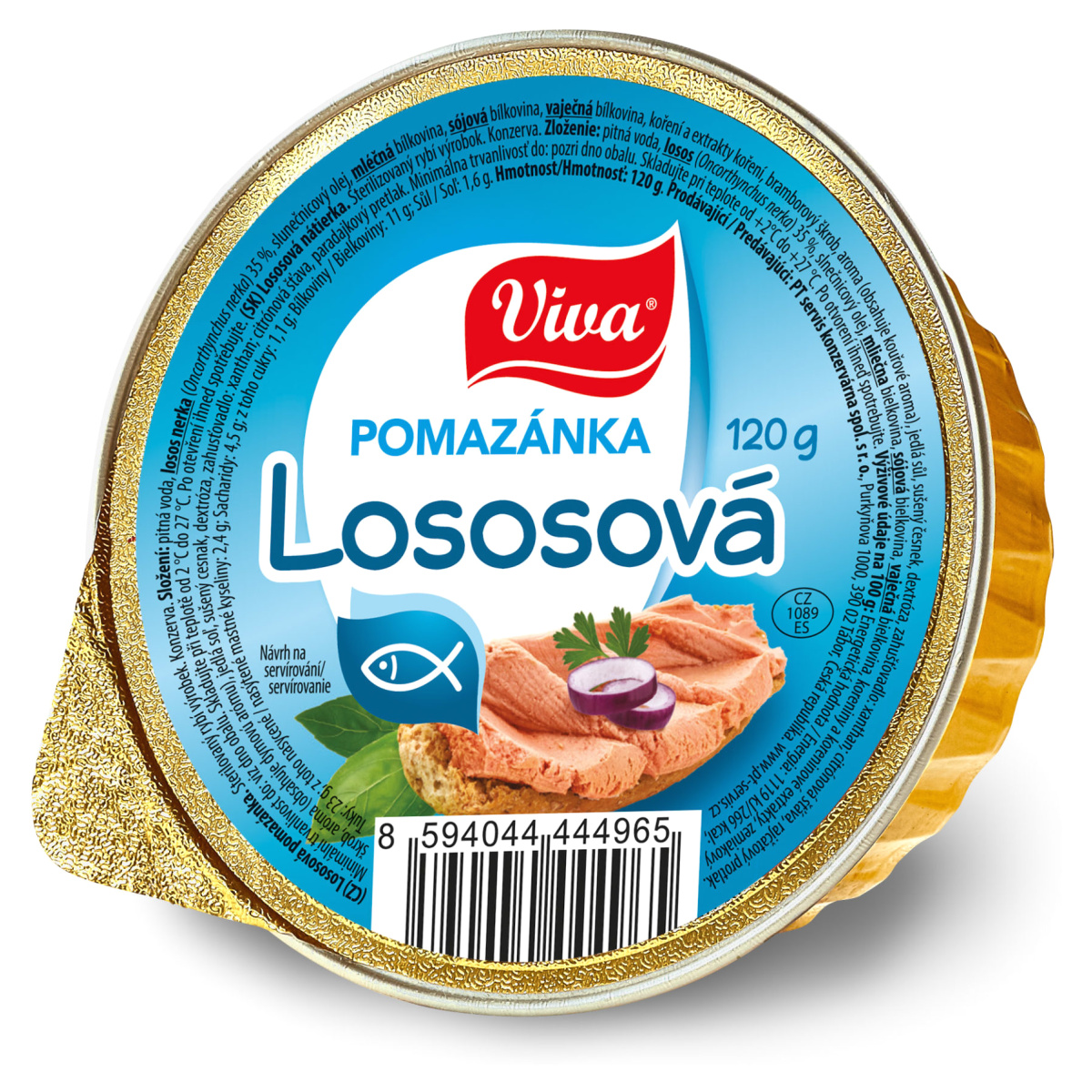 Lososová pomazánka Viva levně | Kupi.cz