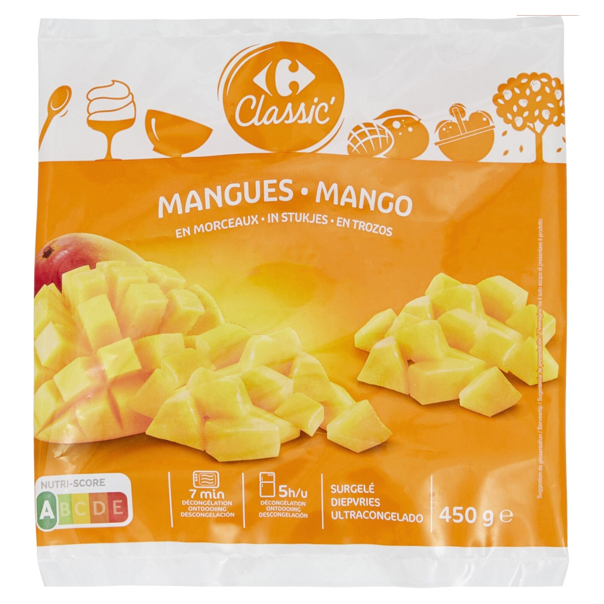 Mango mražené Classic Carrefour levně | Kupi.cz