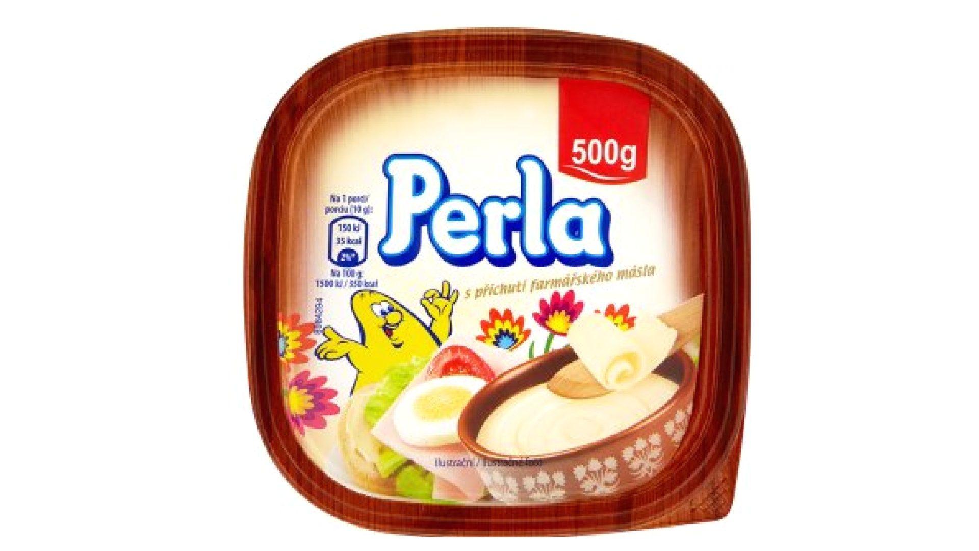 Margarín s příchutí farmářského másla Perla levně | Kupi.cz