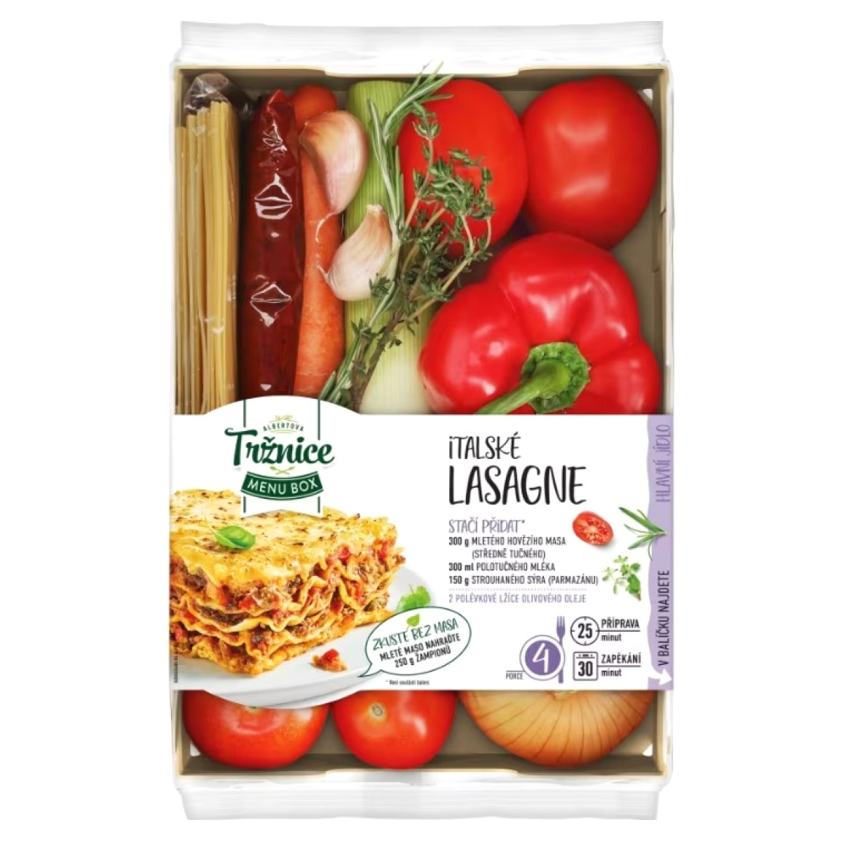 Menu box Italské lasagne Albert levně | Kupi.cz