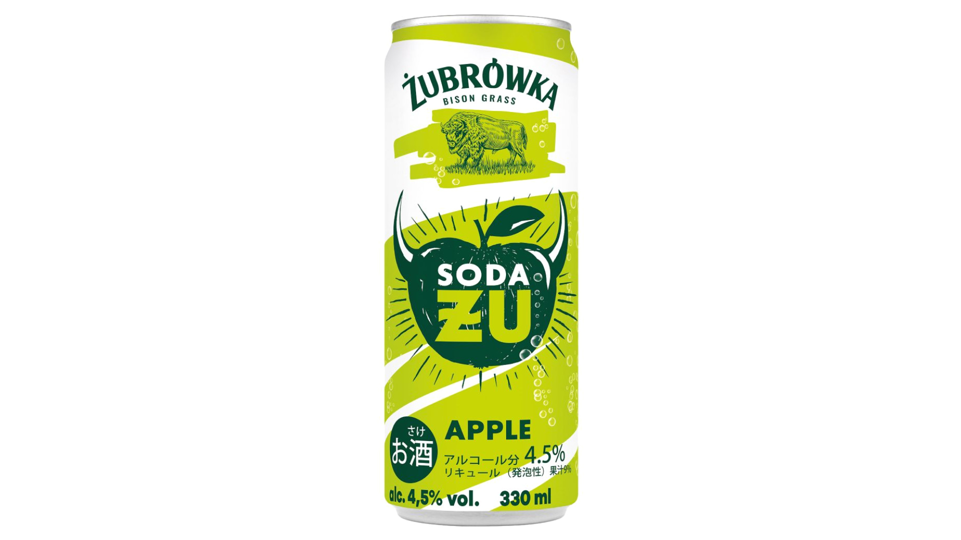 Míchaný nápoj vodka a soda Zubrowka levně | Kupi.cz