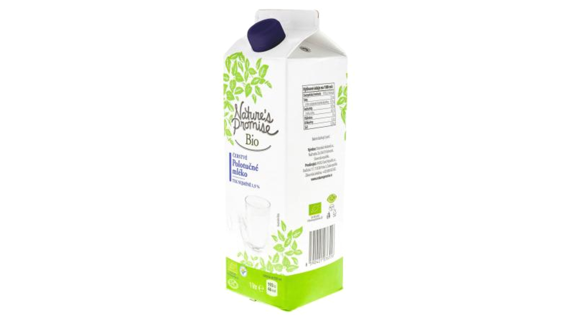 Mléko čerstvé bio Nature's Promise - 1,5% polotučné levně | Kupi.cz