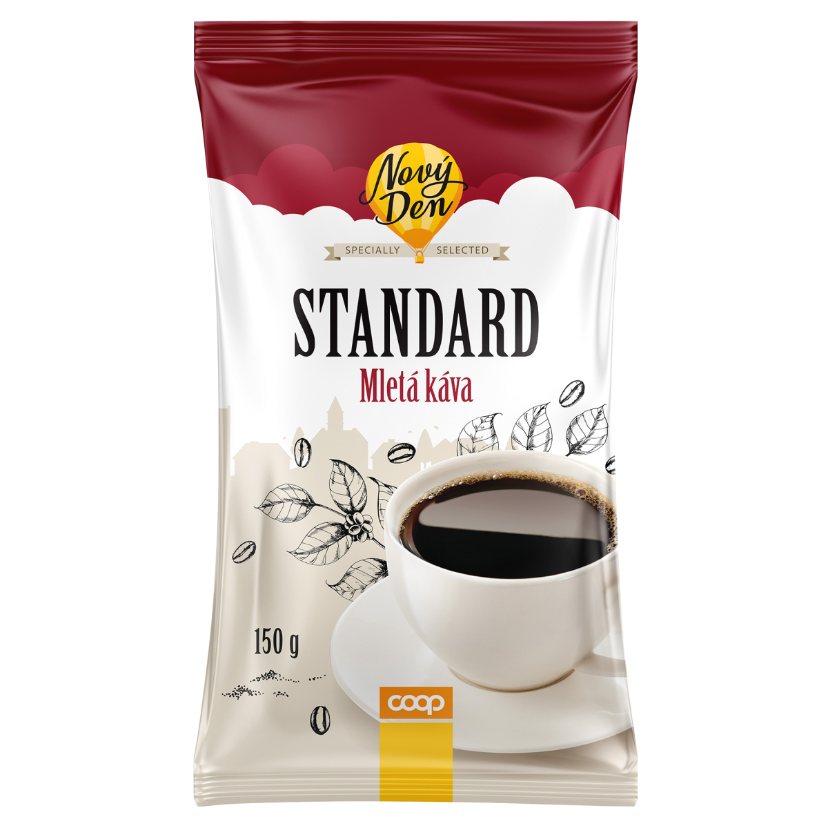 Mletá káva Standard Nový den levně | Kupi.cz