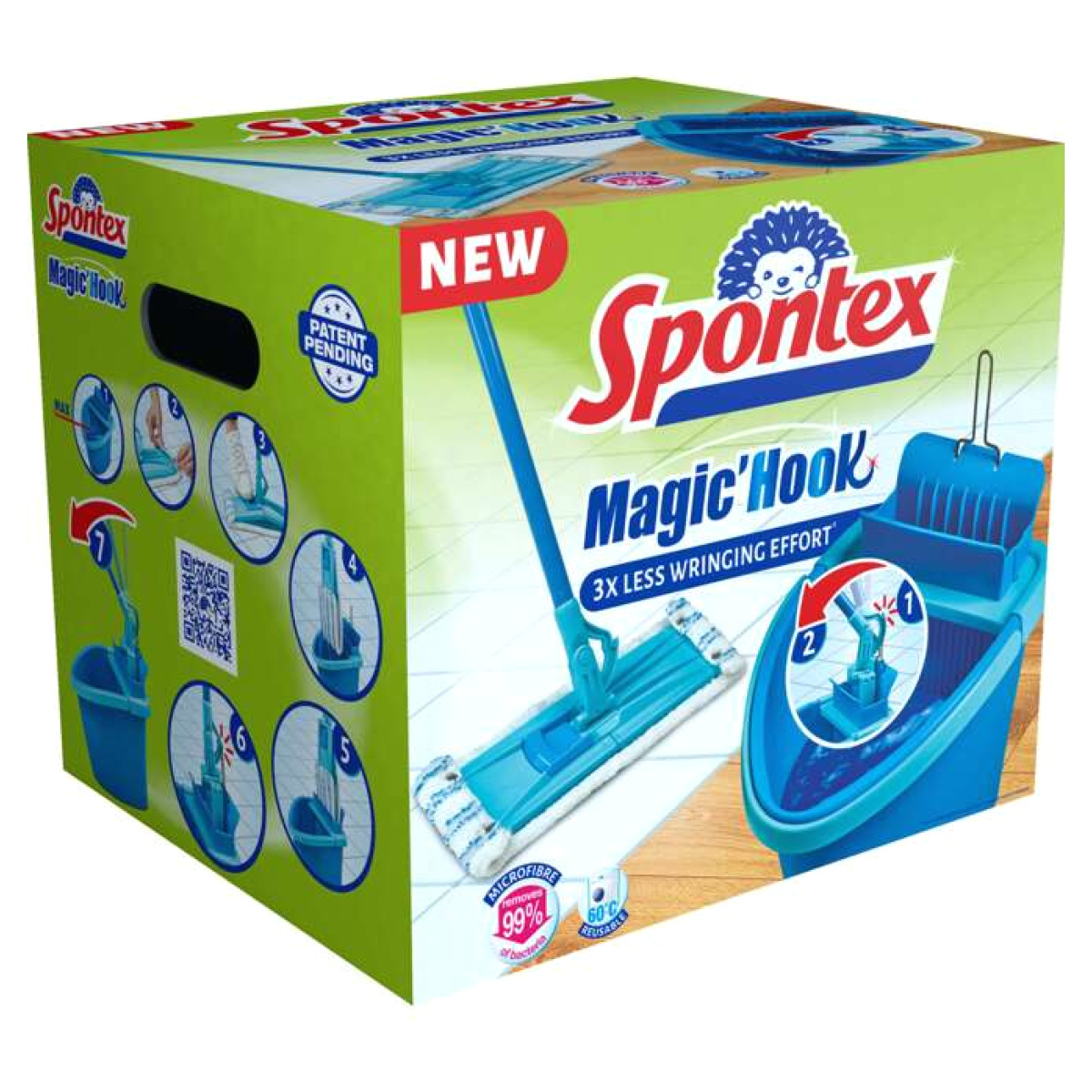Mop set Magic Hook Spontex v akci levně | Kupi.cz