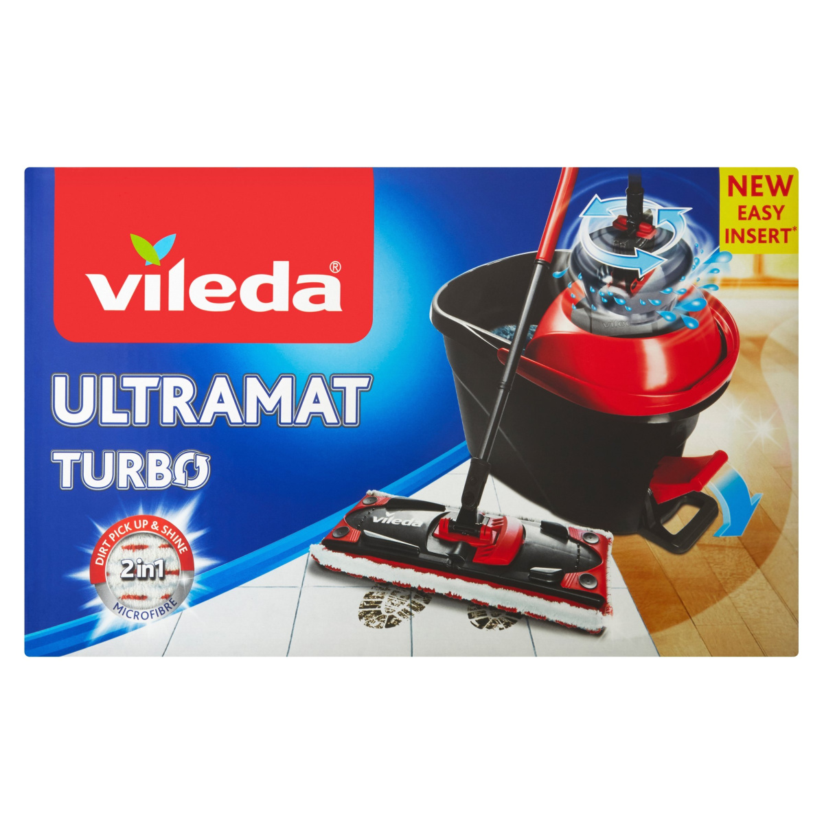 Mop set Ultramat Turbo Vileda levně | Kupi.cz