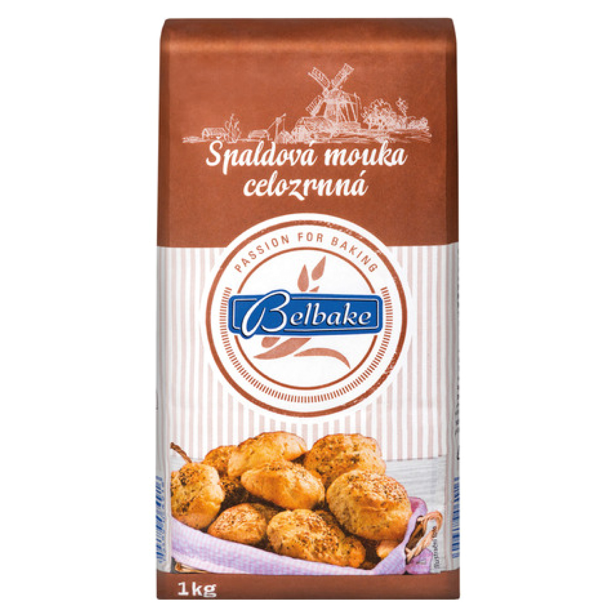 Mouka špaldová celozrnná Belbake levně | Kupi.cz