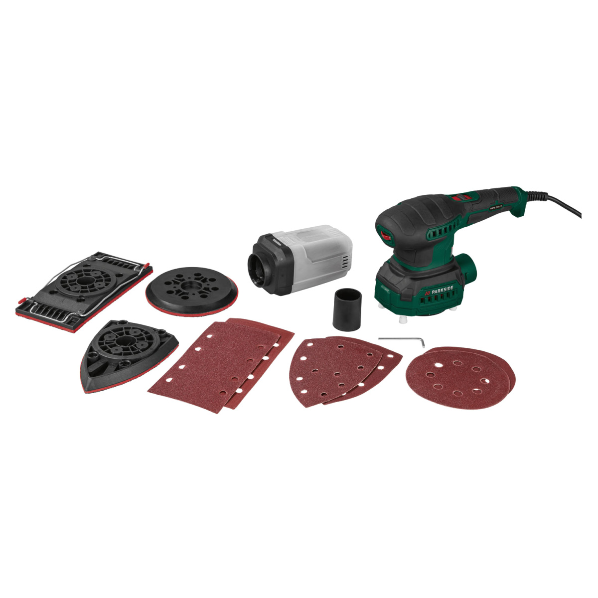 Multifunkční bruska PMFS 200 C3 Parkside levně | Kupi.cz