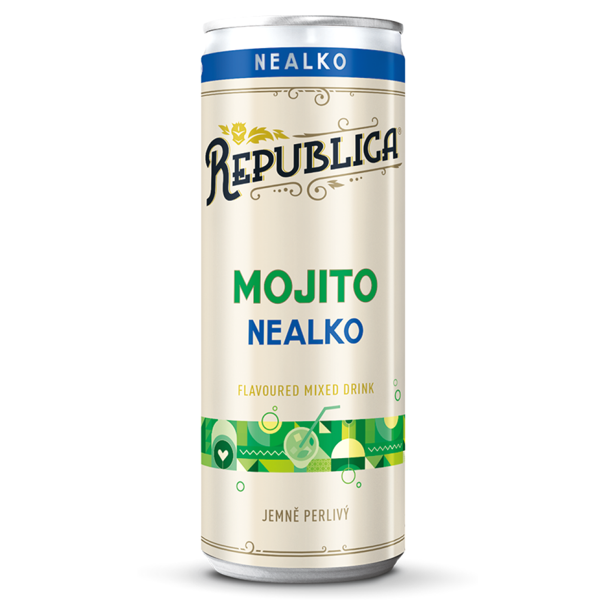 Nápoj míchaný nealkoholický Mojito Republica Božkov levně | Kupi.cz