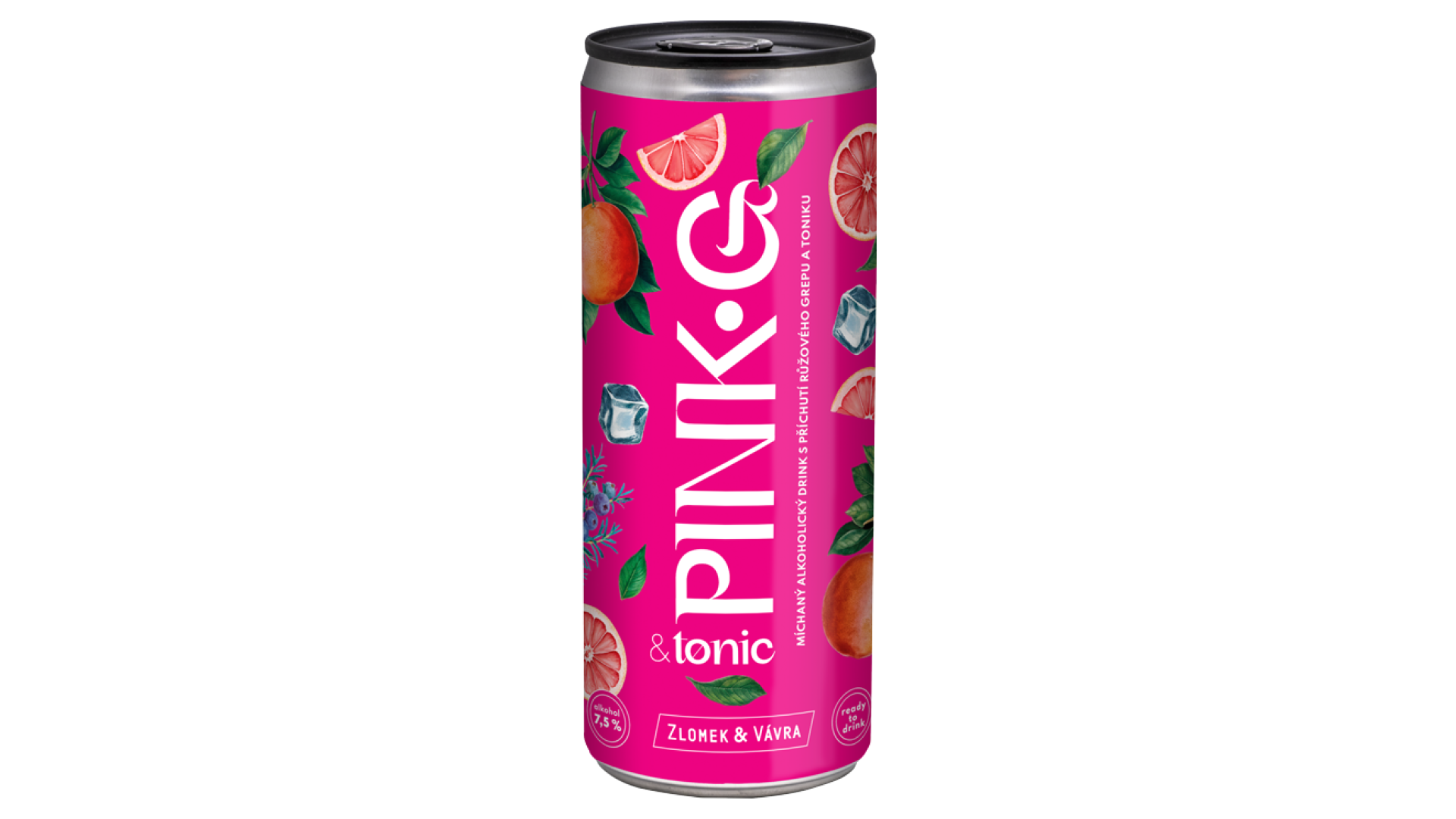 Nápoj míchaný Pink G & Tonic Zlomek & Vávra levně | Kupi.cz
